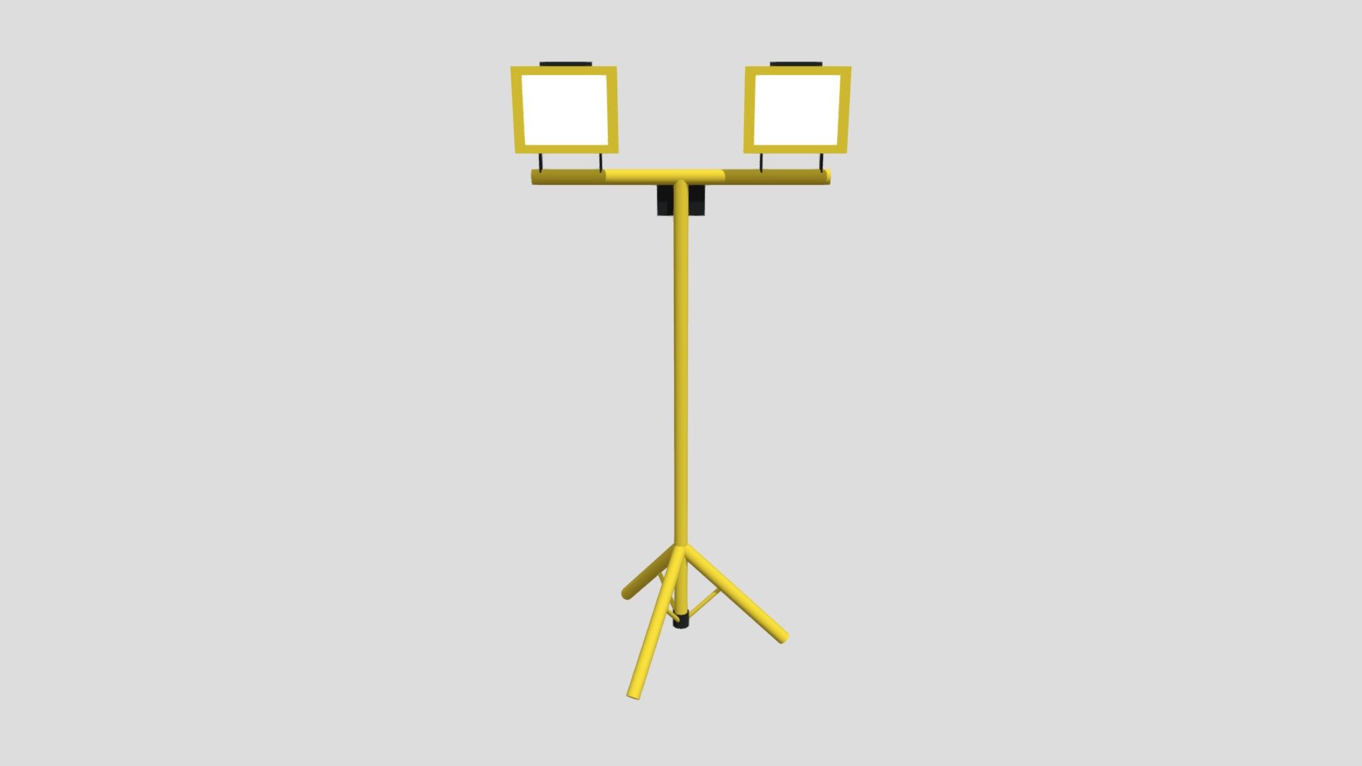 Construction Light - 3D model by ColinCharleson [8d46ed9] - Sketchfab