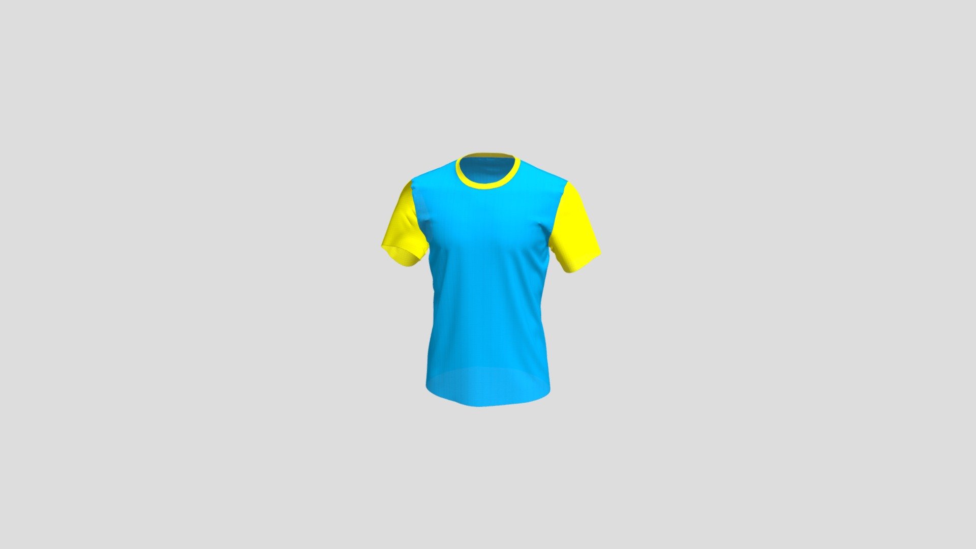 Men's Basic Tee - Download Free 3D model by danpak6 [8d4840e] - Sketchfab