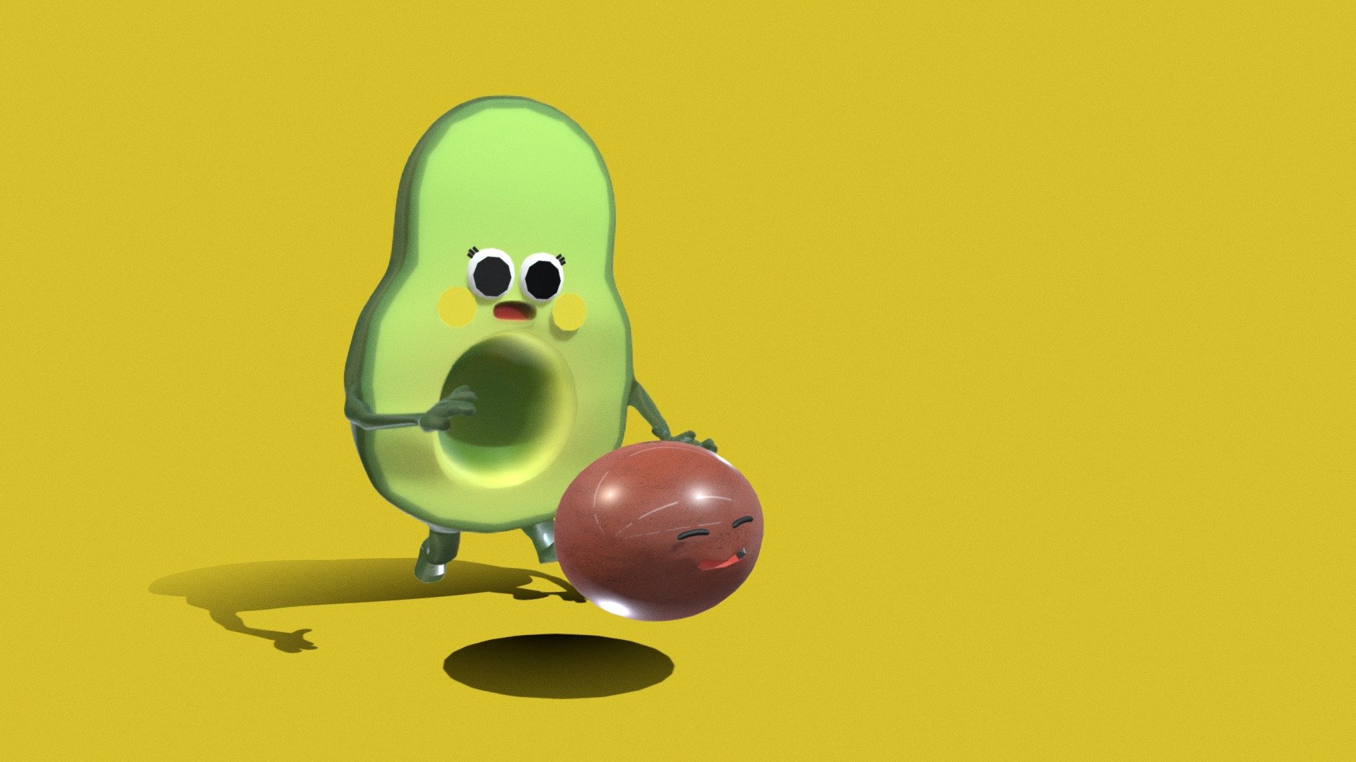 Avocado Mom - Buy Royalty Free 3D model by quetzal16 [8d48a7a ...