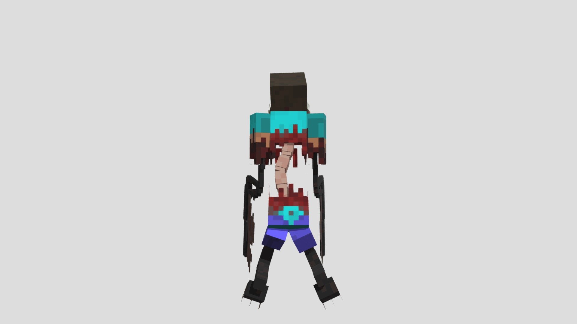 Human Mutation 2 - Download Free 3D model by Nightfoxy3D (@Nightfoxymc ...