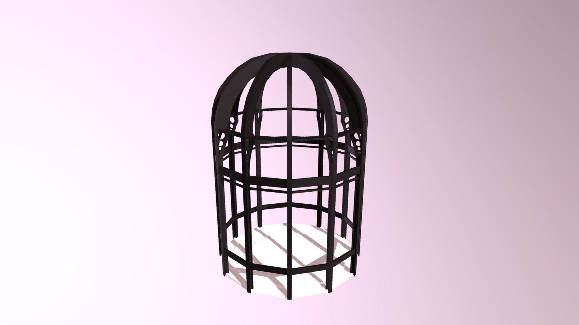 Cage | Bird cage | Garden environment - 3D model by kmylahu [8d49c51 ...