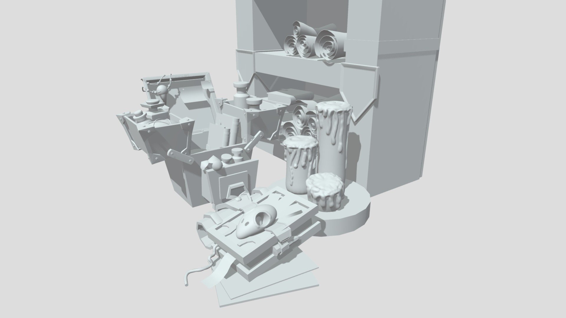 Witches Box - 3D model by MayMay9 [8d49f74] - Sketchfab