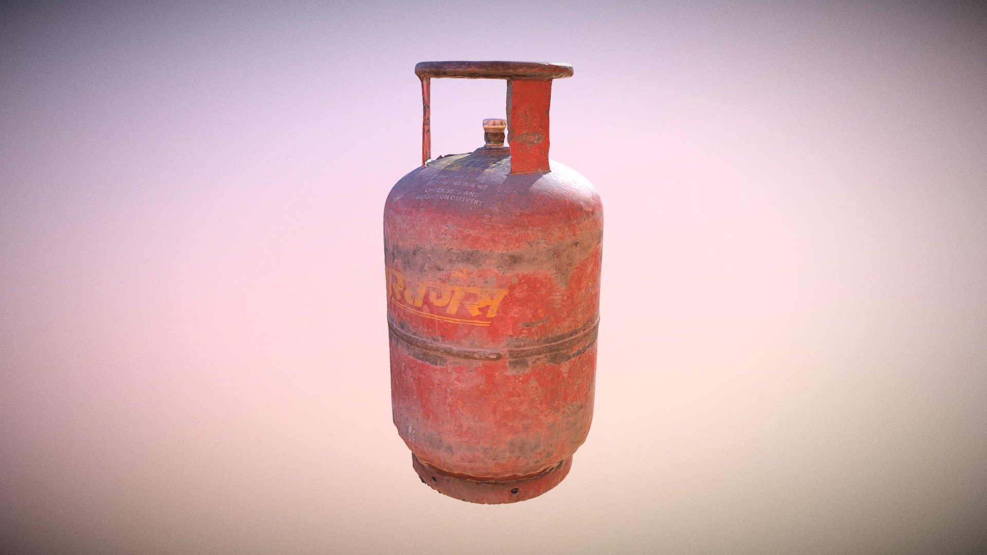 3d photogrammetry Gas Cylinder. - Download Free 3D model by janardand6 ...