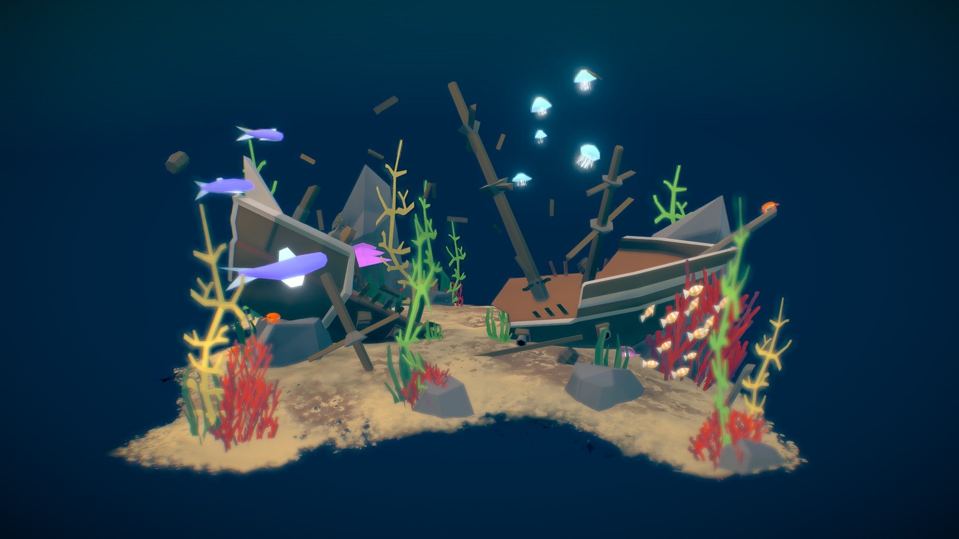 3d Shipwreck Models Turbosquid - Bank2home.com