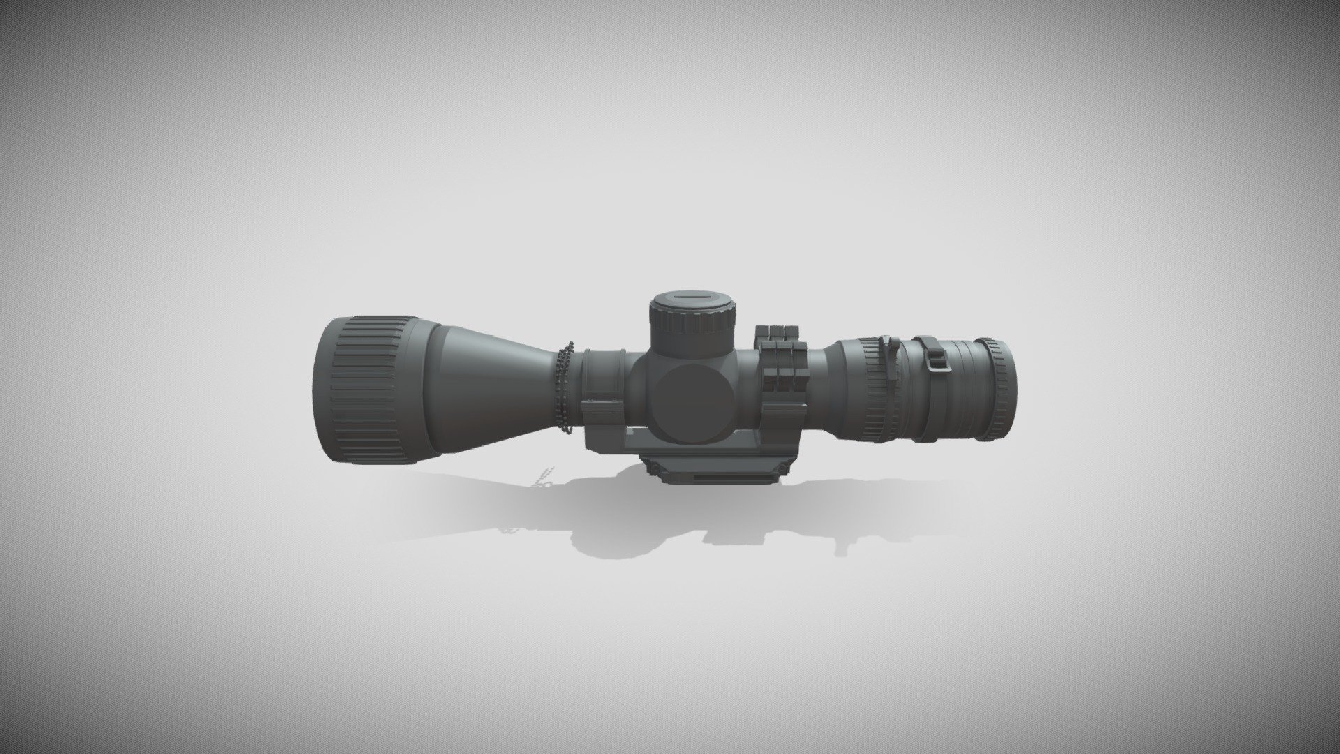 Tactical Scope - Download Free 3D model by renderlevel [8d4babe ...