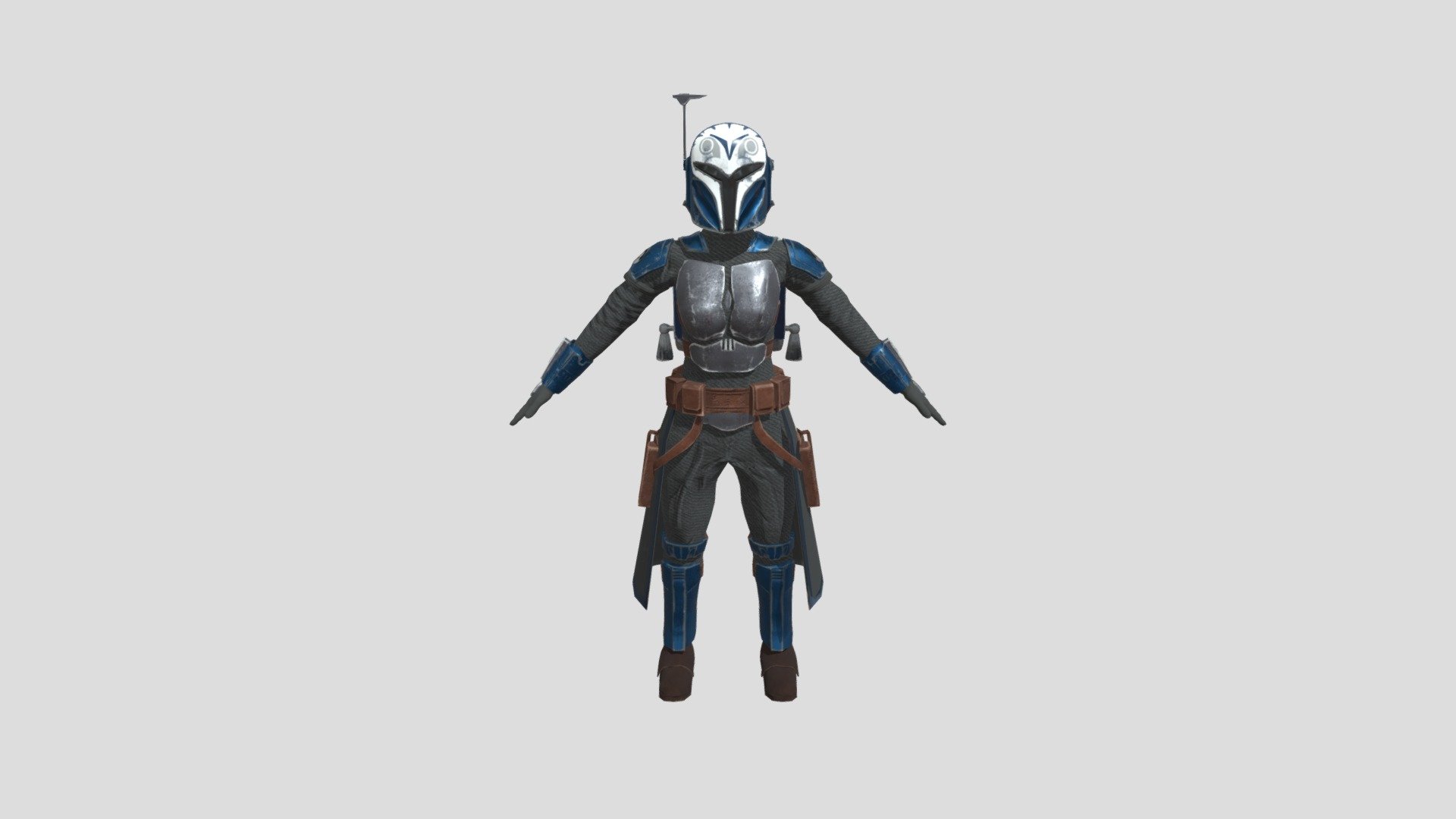 Bo-Katan Kryze - 3D model by Jamie Vodden (@YABOIJAMIE) [8d4c3c8 ...