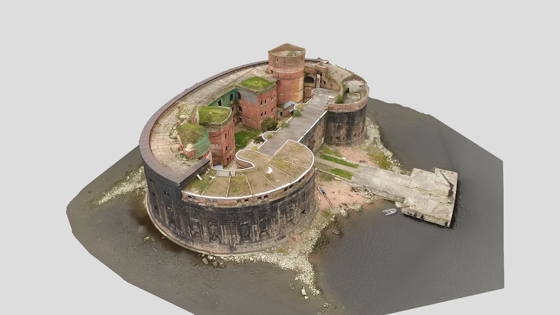 Fort Alexander I (Plague fort), Saint Petersburg - Buy Royalty Free 3D ...