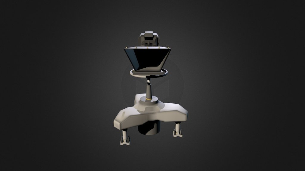 Dead- Pixel - TV Camera - 3D model by cadc [8d4d7d4] - Sketchfab