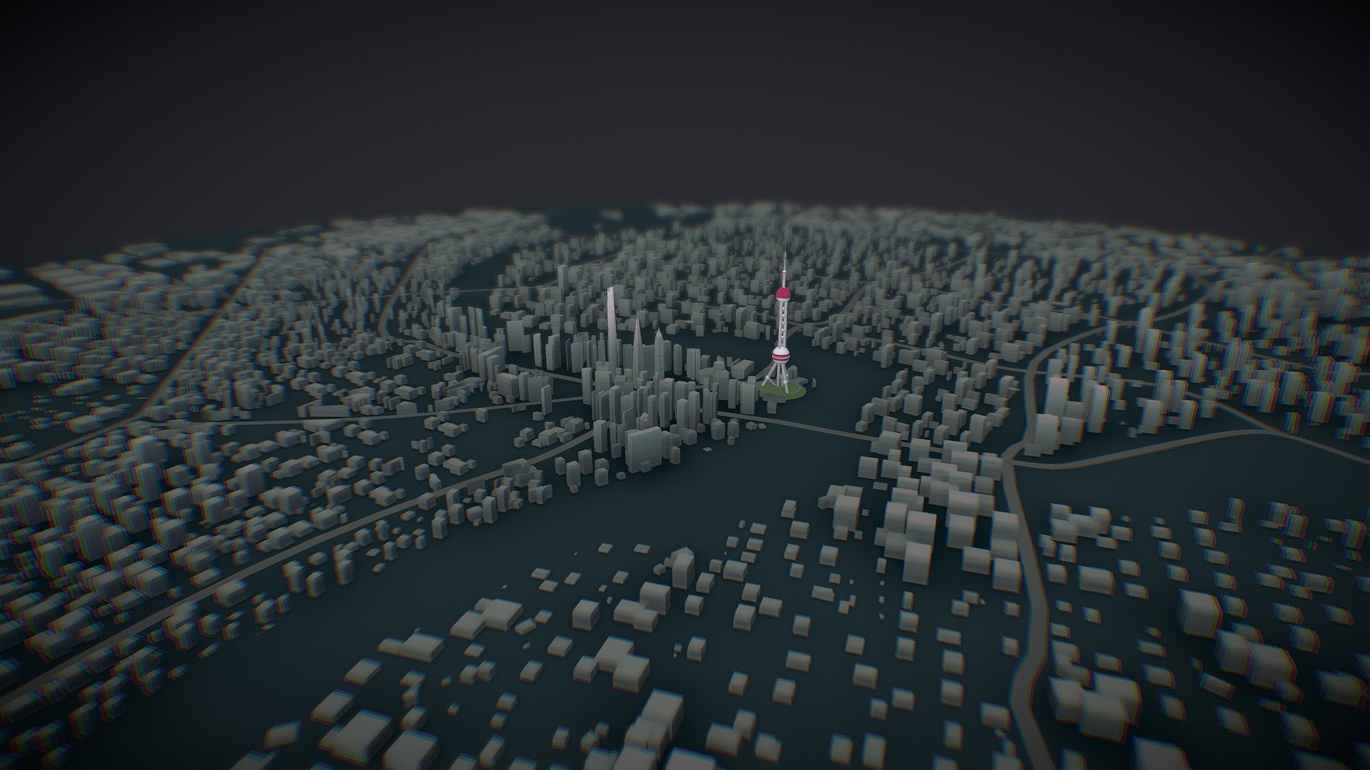 SHANGHAI_city - Download Free 3D model by arhat [8d4d7ee] - Sketchfab