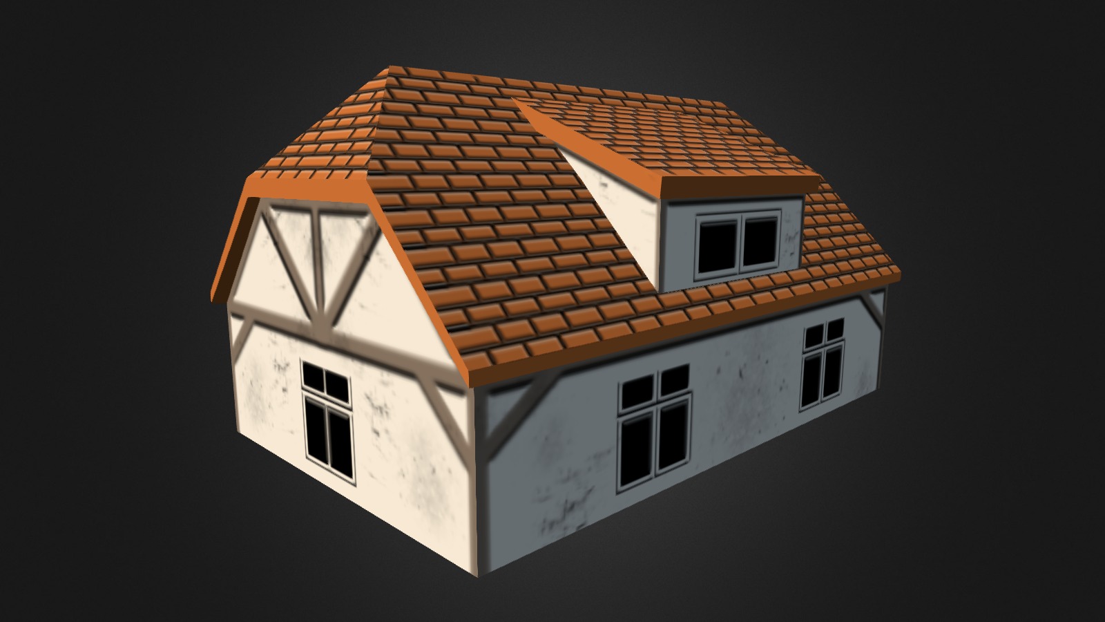 Farmhouse - 3D model by jcowin94 [8d4da15] - Sketchfab