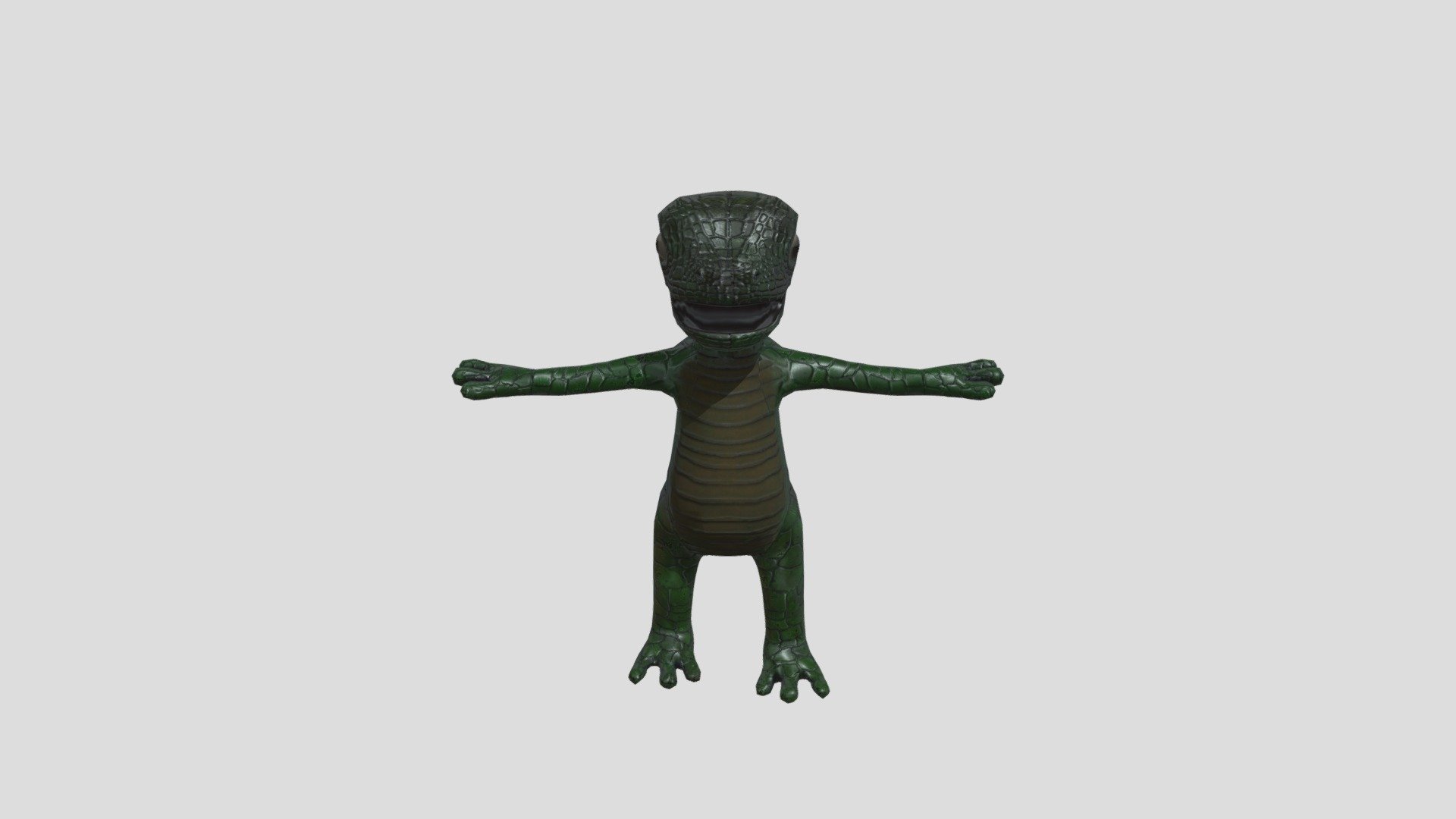 Wizard lizard t-pose - 3D model by nataliekh [8d4f2f1] - Sketchfab