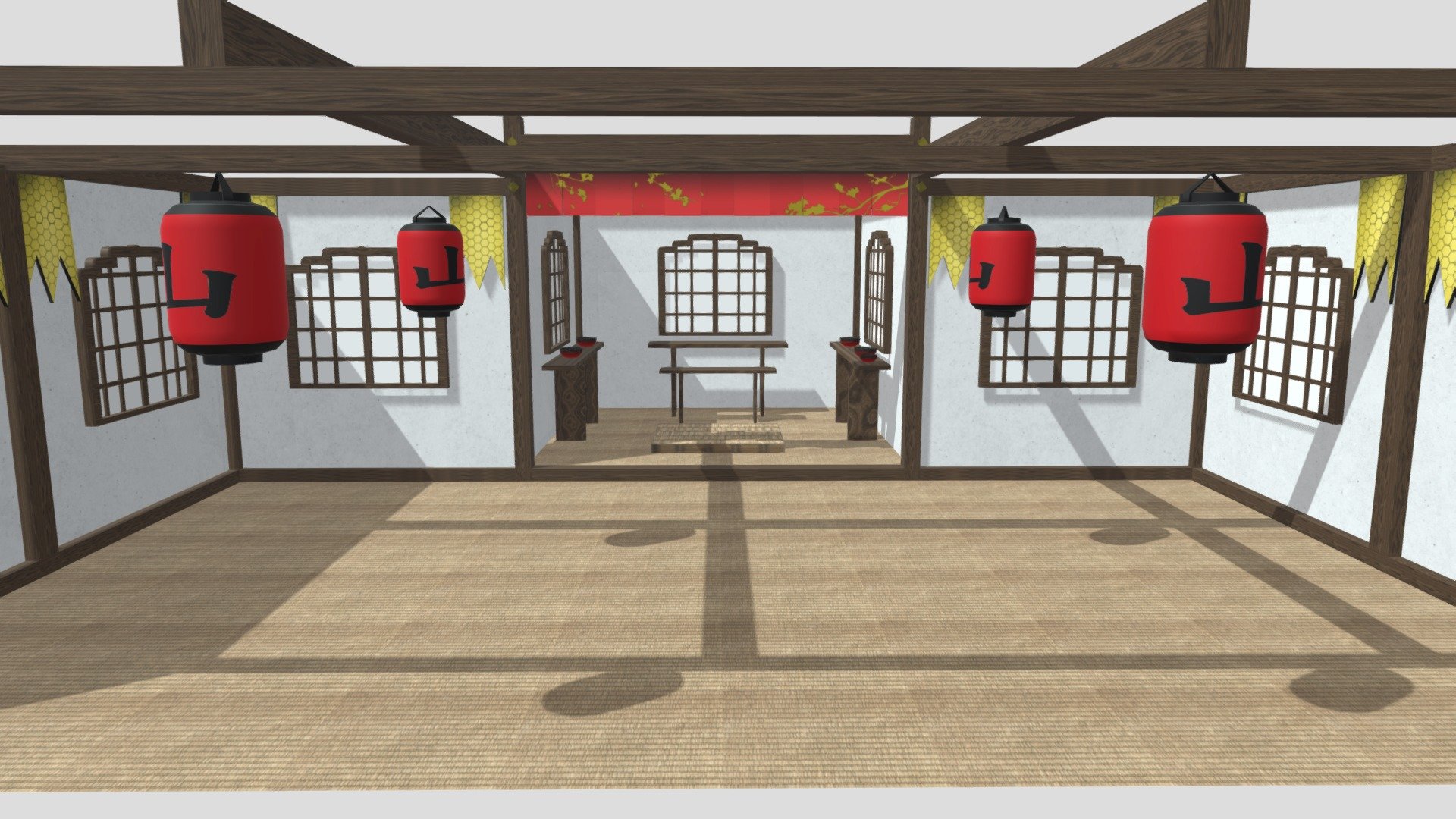 Shinto Shrine - Module 12 - 3D model by tsambatti [8d4fa83] - Sketchfab