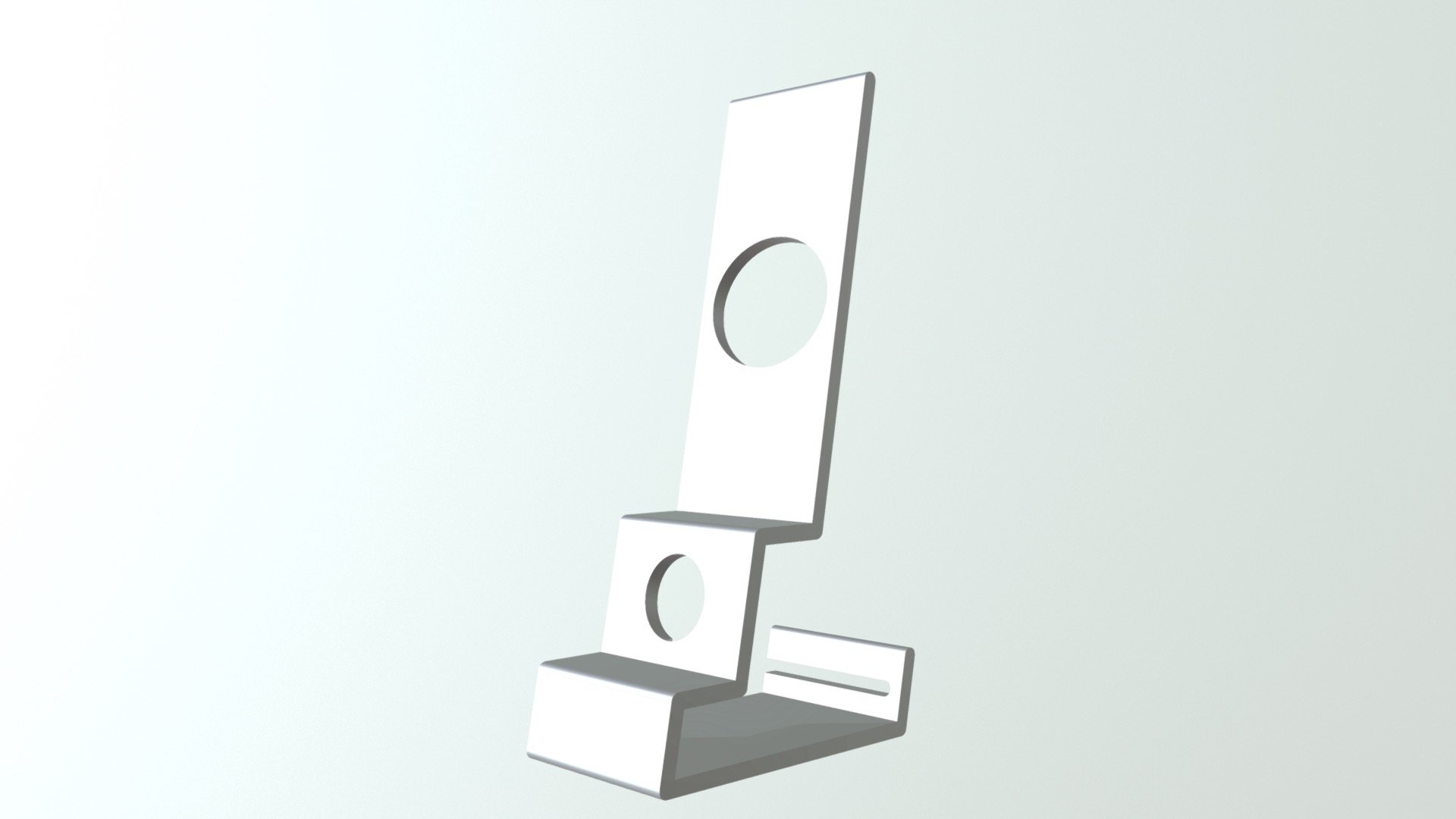 iPhone Combo Stand - 3D model by brentkeane [8d50ca8] - Sketchfab