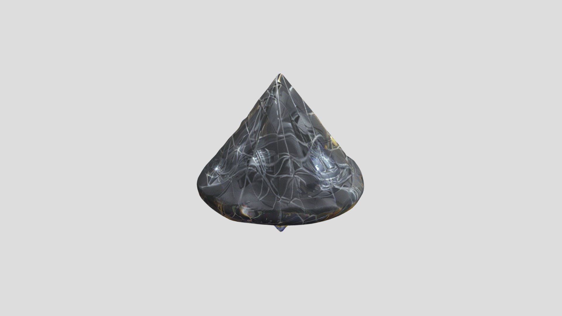 Black Cone UAP with markings - Download Free 3D model by Mat Rex ...