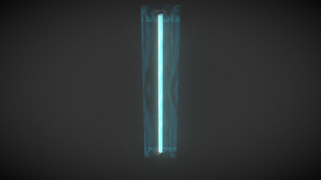 Wall Tube Light - 3D model by smsithlord [8d52528] - Sketchfab