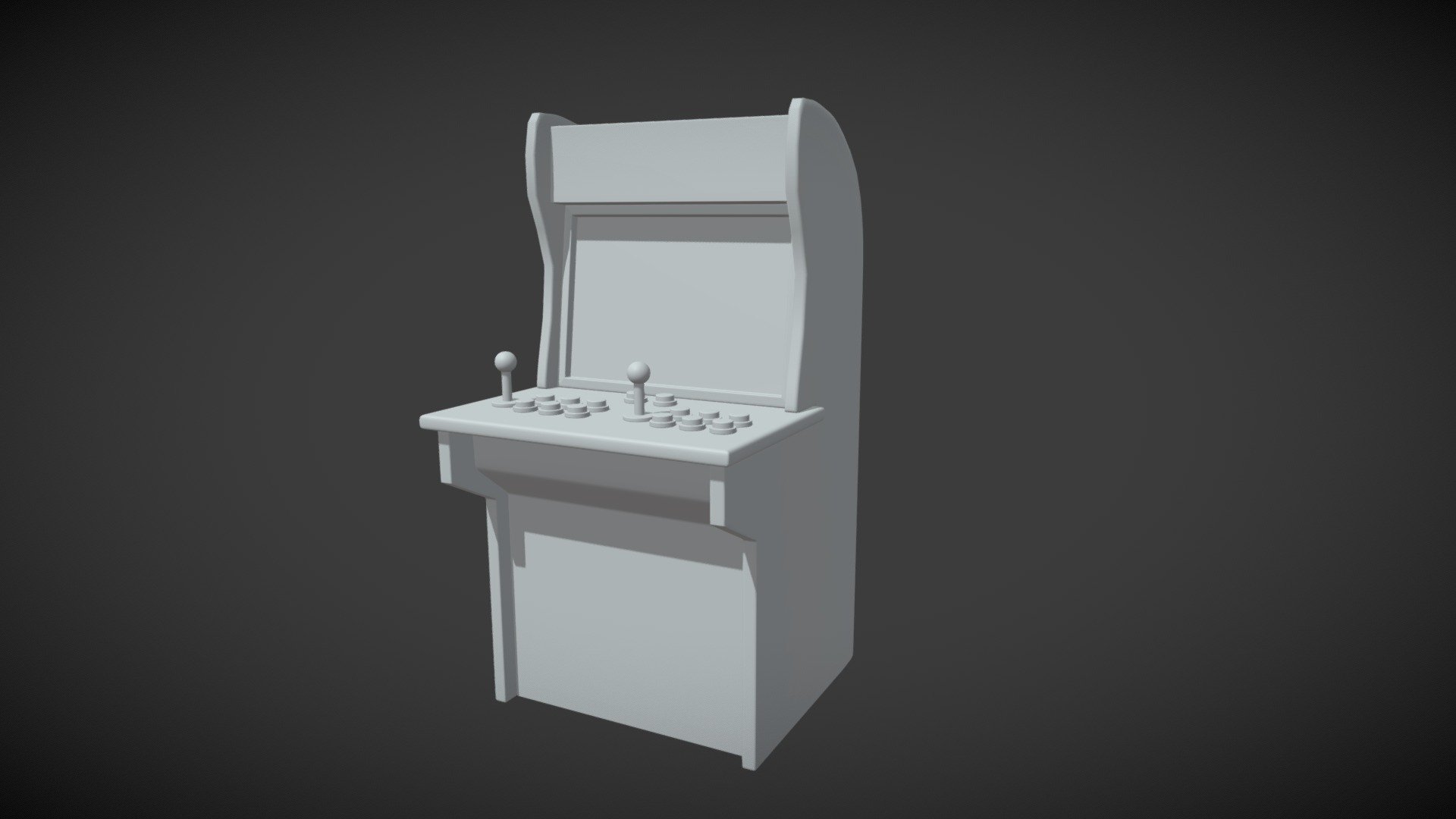 Arcade Machine - 3D model by pistachio3D [8d52935] - Sketchfab