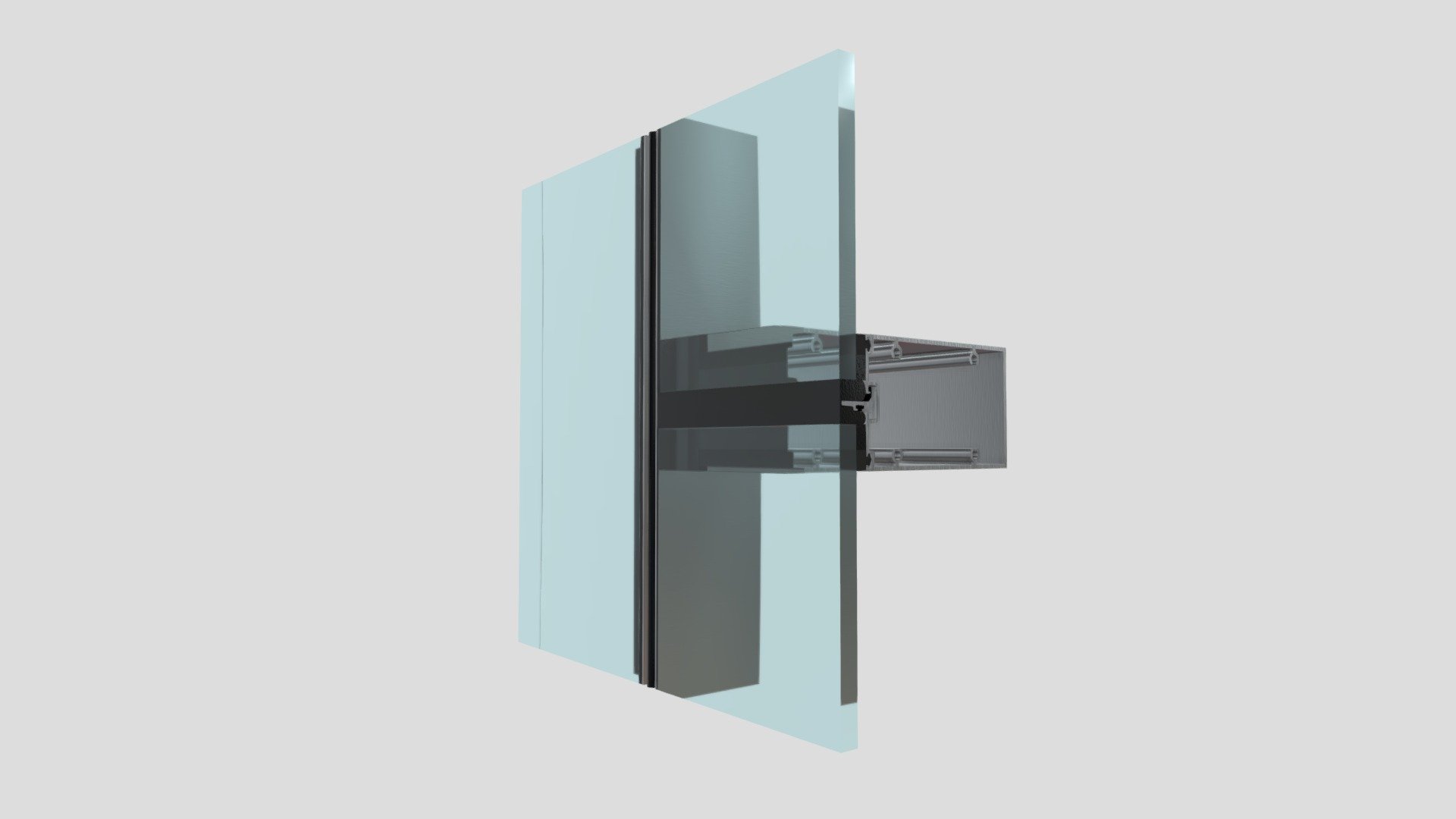 Fachada Serie 63 - 3D model by ALUMINA [8d554c3] - Sketchfab