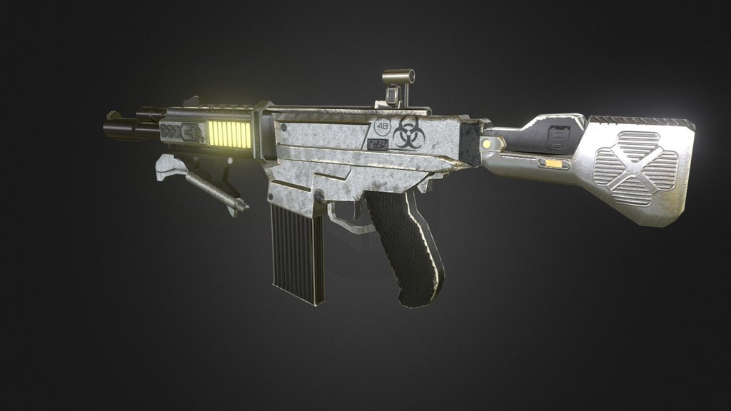 XD2-ZH Gun - 3D model by Steven Zhu (@StevenZyz) [8d562c7] - Sketchfab