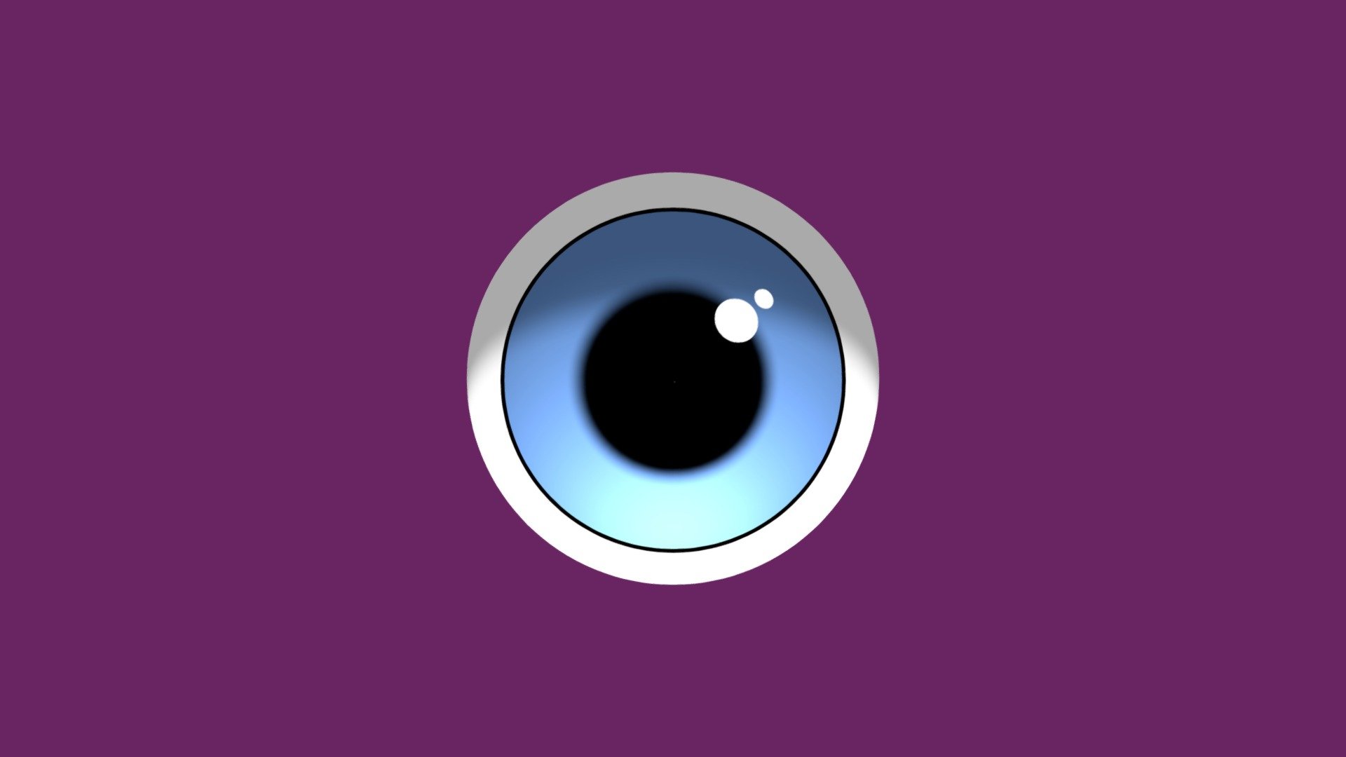 Anime Toon Procedural Eye for Blender - Buy Royalty Free 3D model by ...