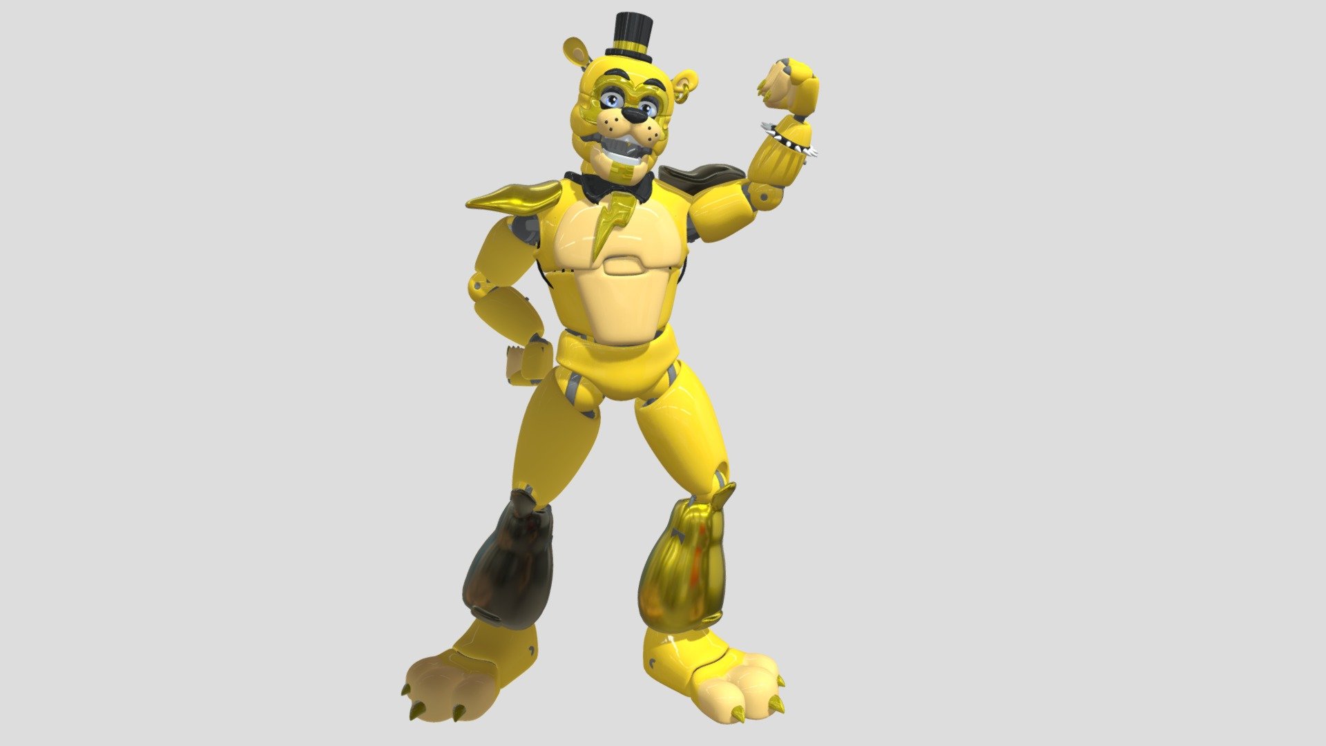 Spring Fredster - Download Free 3D model by RoxanneTheArtist945 ...