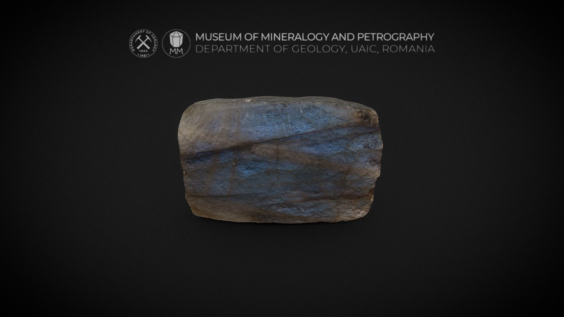 Polished Labradorite with schiller effect - 3D model by Museum of ...
