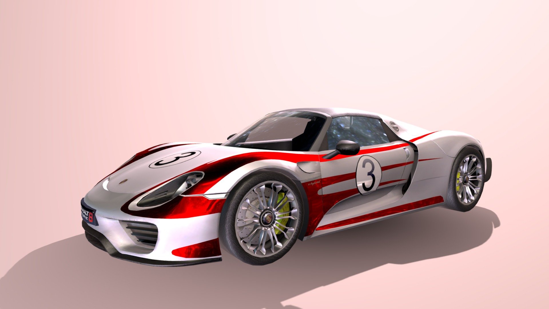 Asphalt 8 - Porsche 918 Spyder W. Weissach Pack - Download Free 3D ...