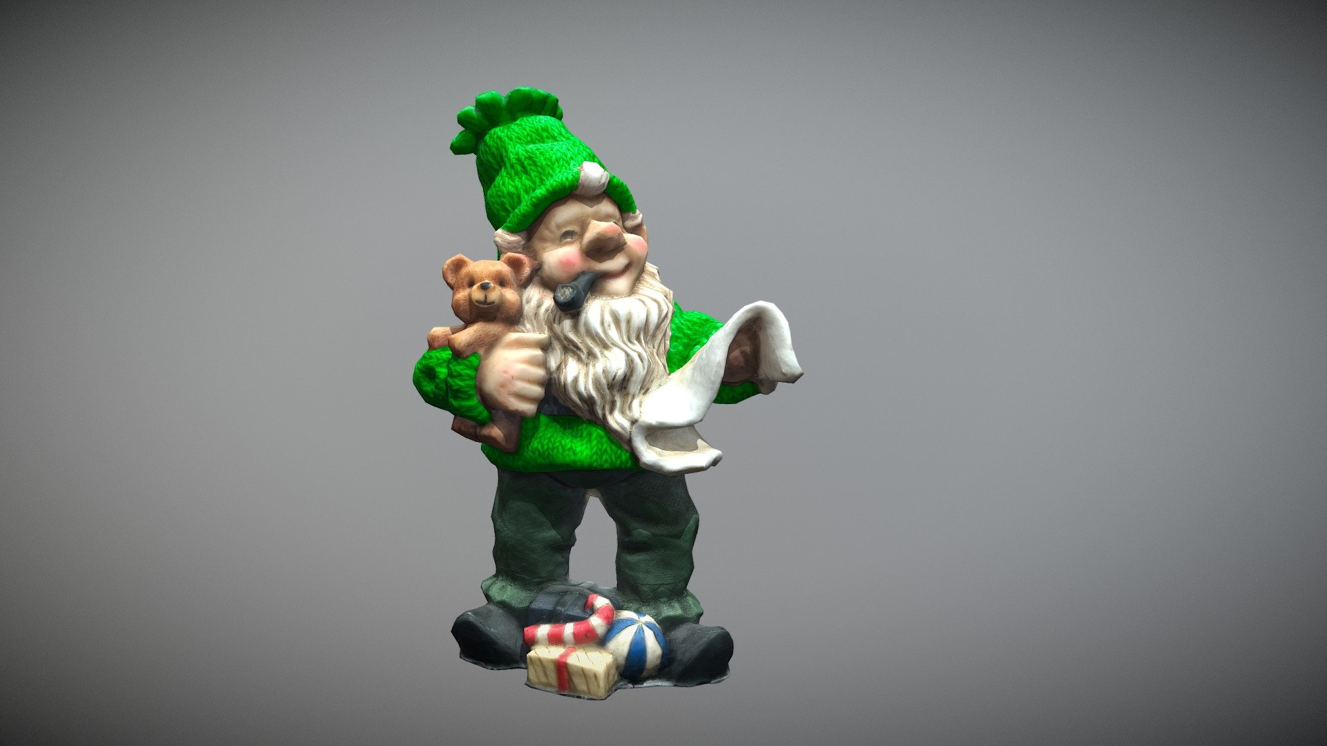 Low Poly Christmas Elf - 3D model by peter54 [8d5d14e] - Sketchfab