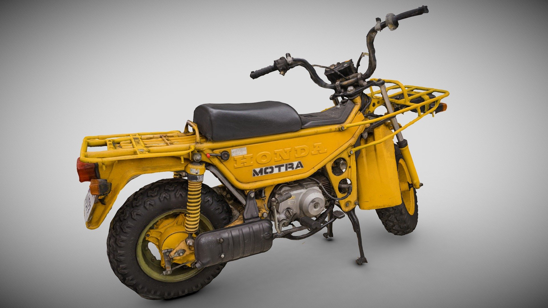 Honda Motra - Buy Royalty Free 3D model by Miguel Bandera ...