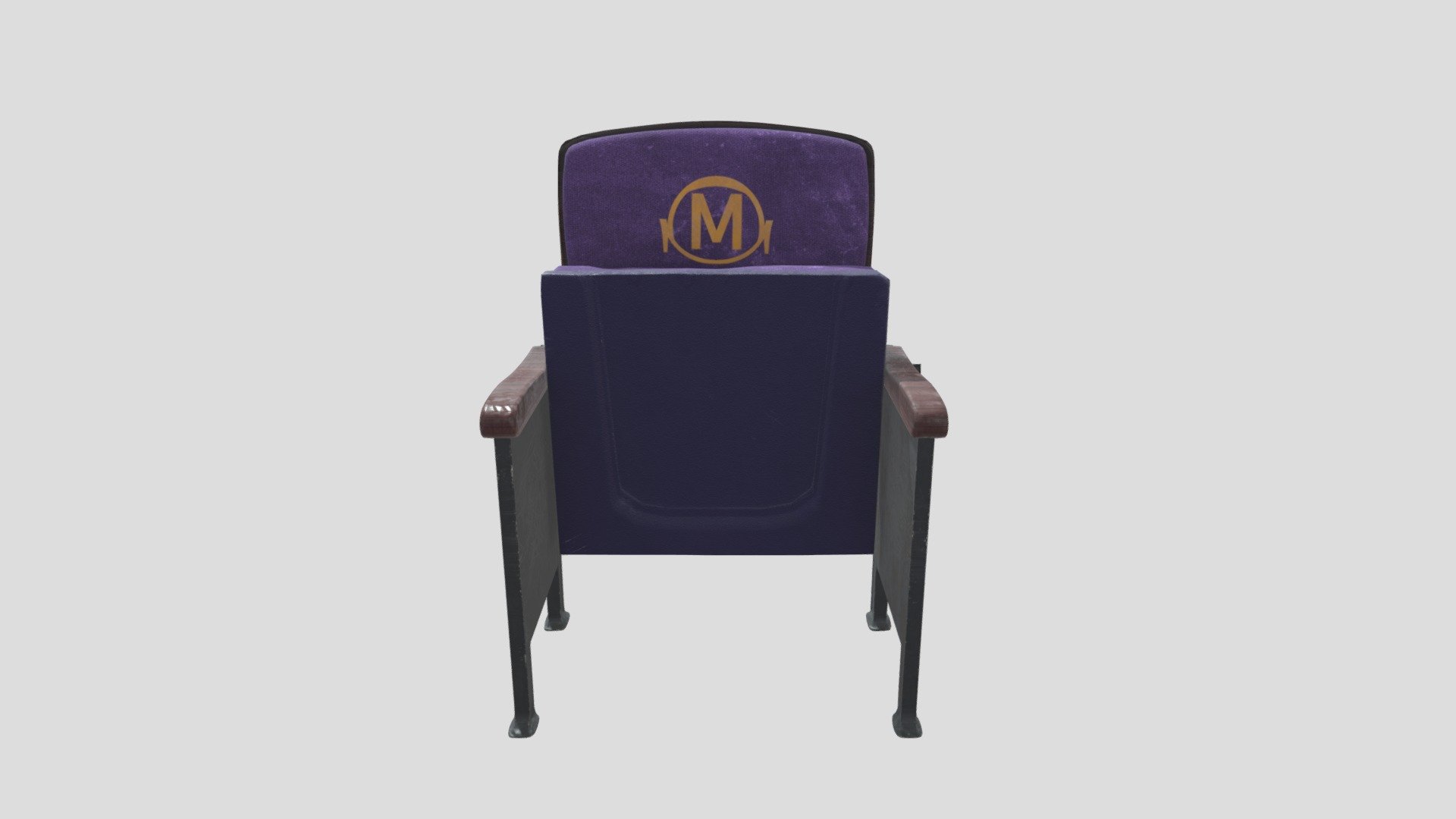 Auditorium/Theatre Chair - 3D model by Skyrah [8d5f2f7] - Sketchfab