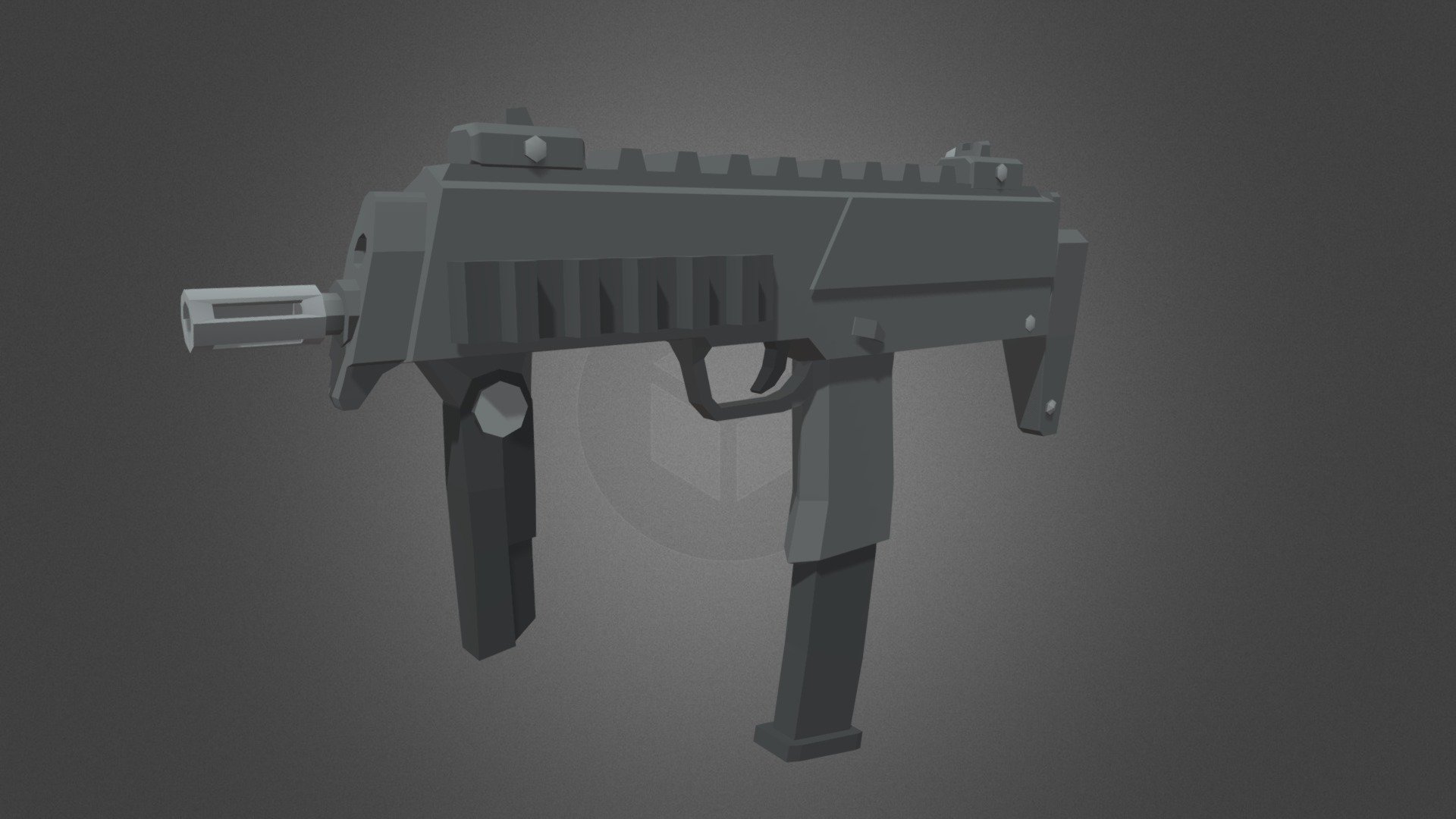Low Poly MP7 - Download Free 3D model by s14595 [8d608b0] - Sketchfab
