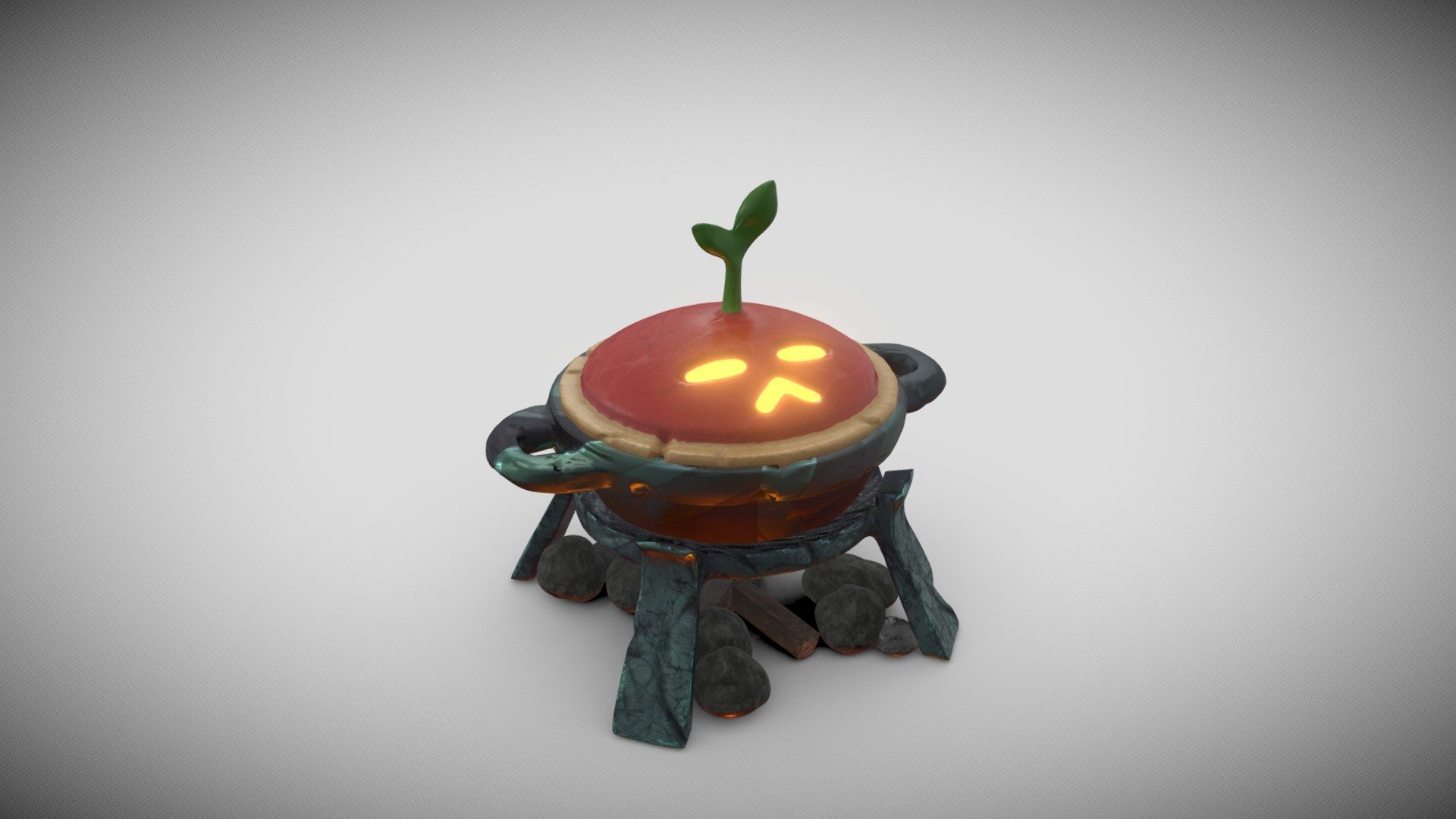 Cookling Realm - cooking pot - 3D model by P Spruce (@pebblespruce ...