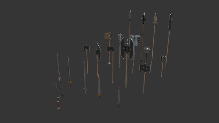Mace 3D models - Sketchfab