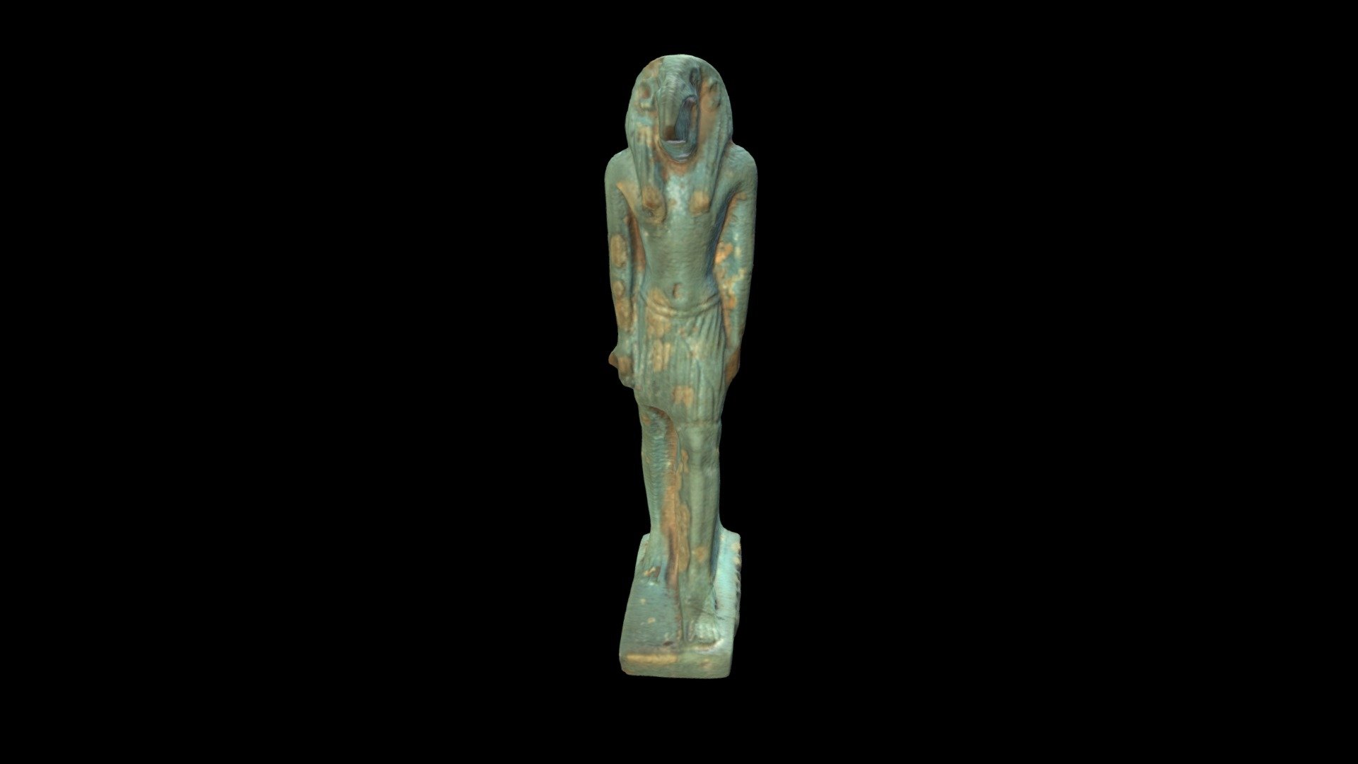 Thoth Figurine - 3D model by Harvard Museum of the Ancient Near East (@hmane) [8d61c4c] - Sketchfab