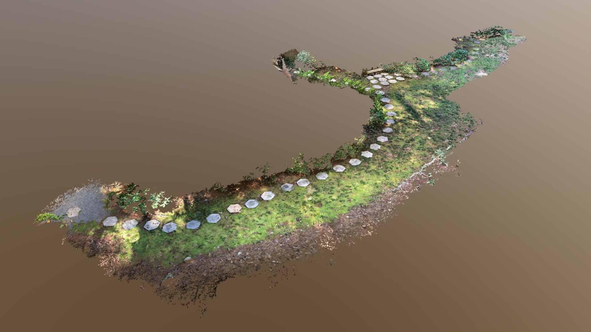 Stepping Stone Path - 3D model by EveryPoint [8d62054] - Sketchfab