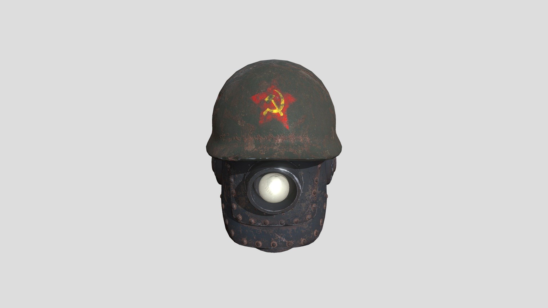 Soviet Union Robot Head - 3D model by eskrimador1998 [8d625f1] - Sketchfab
