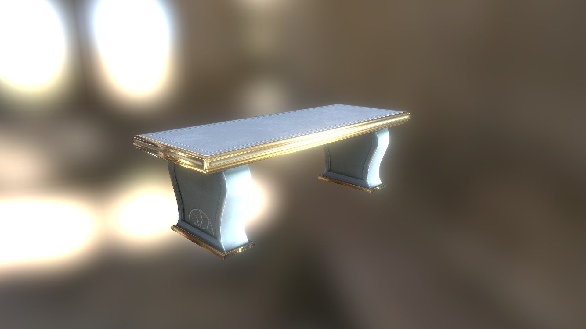 Stone Bench - 3D model by SIV (@S.I.V) [8d6298f] - Sketchfab