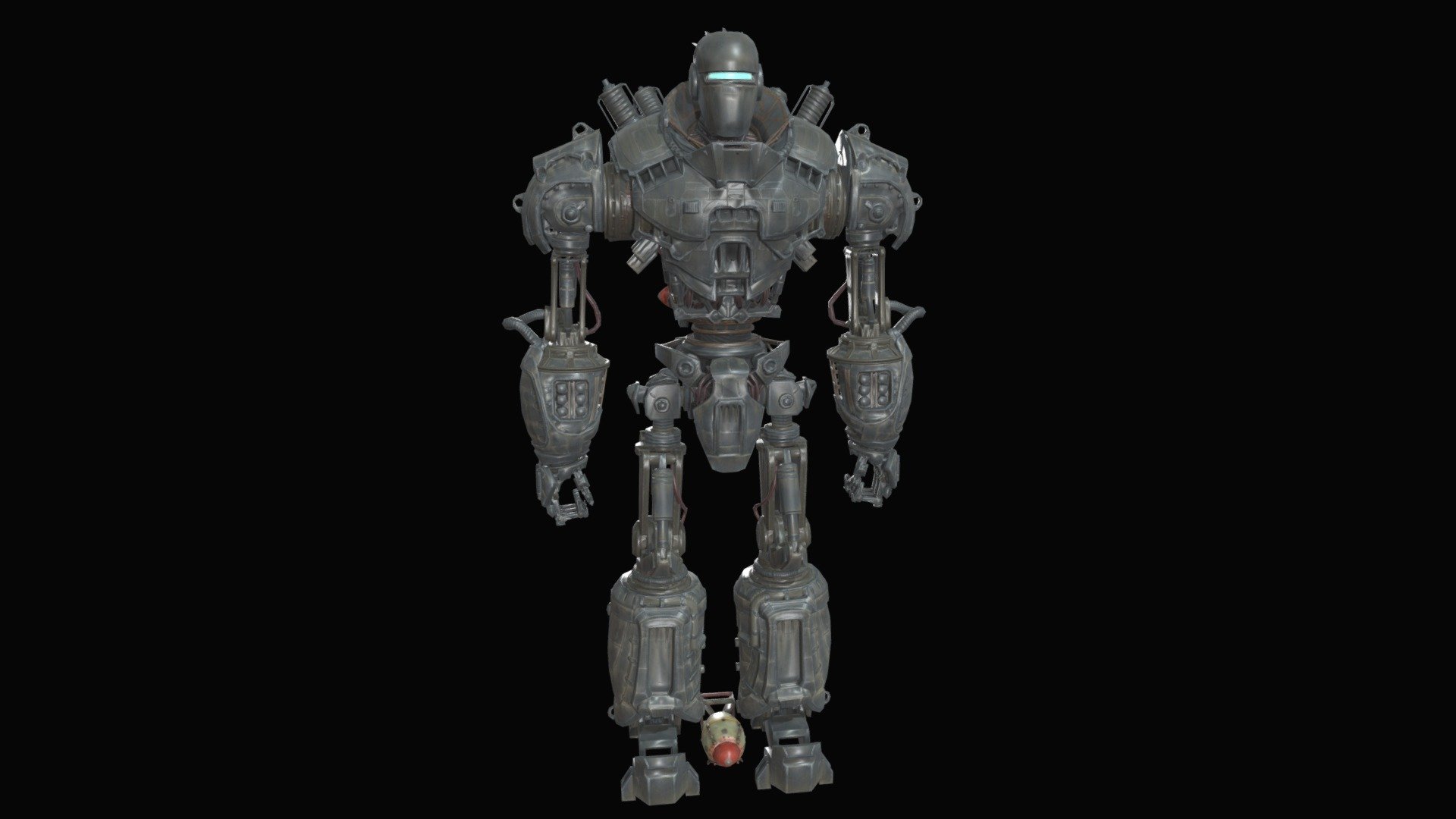 fallout4 Liberty Prime - Download Free 3D model by Gh4xt3r [8d62d21 ...