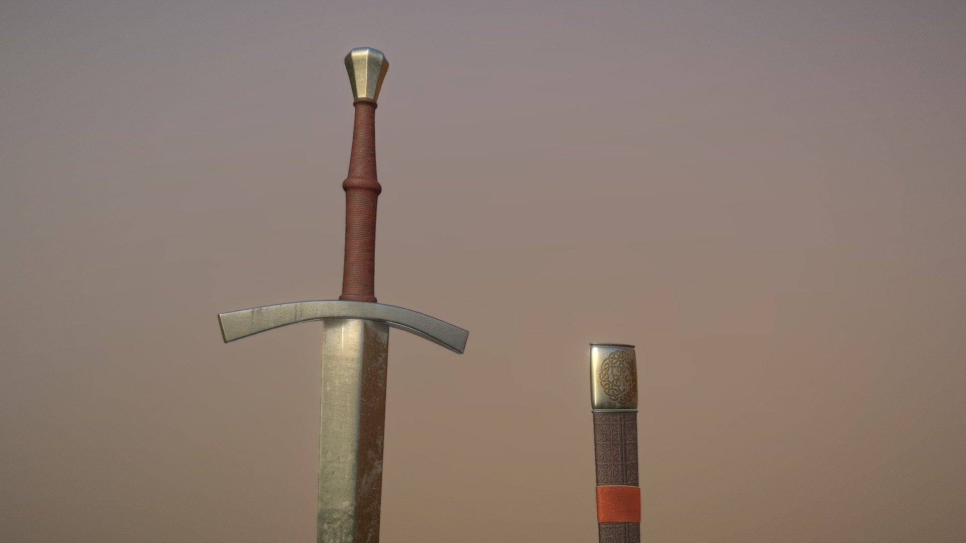 Longsword - 3D model by Blackhart [8d63e70] - Sketchfab