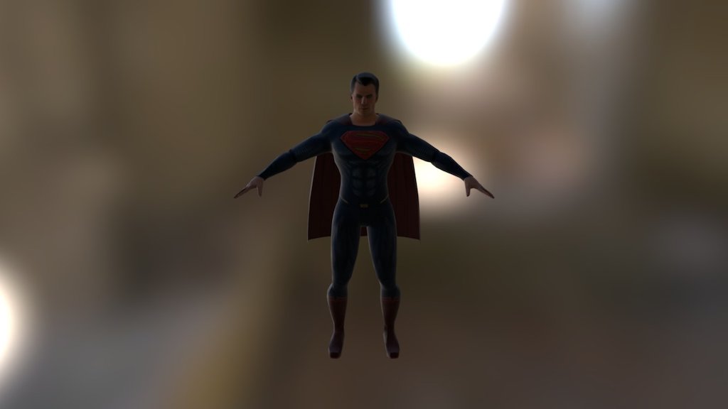 superman - 3D model by guyjr.james96 [8d656b9] - Sketchfab