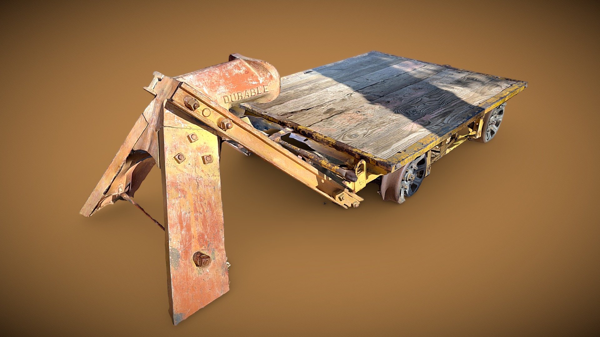 Old Railroad Cart - Download Free 3D model by jtressle [8d66086 ...