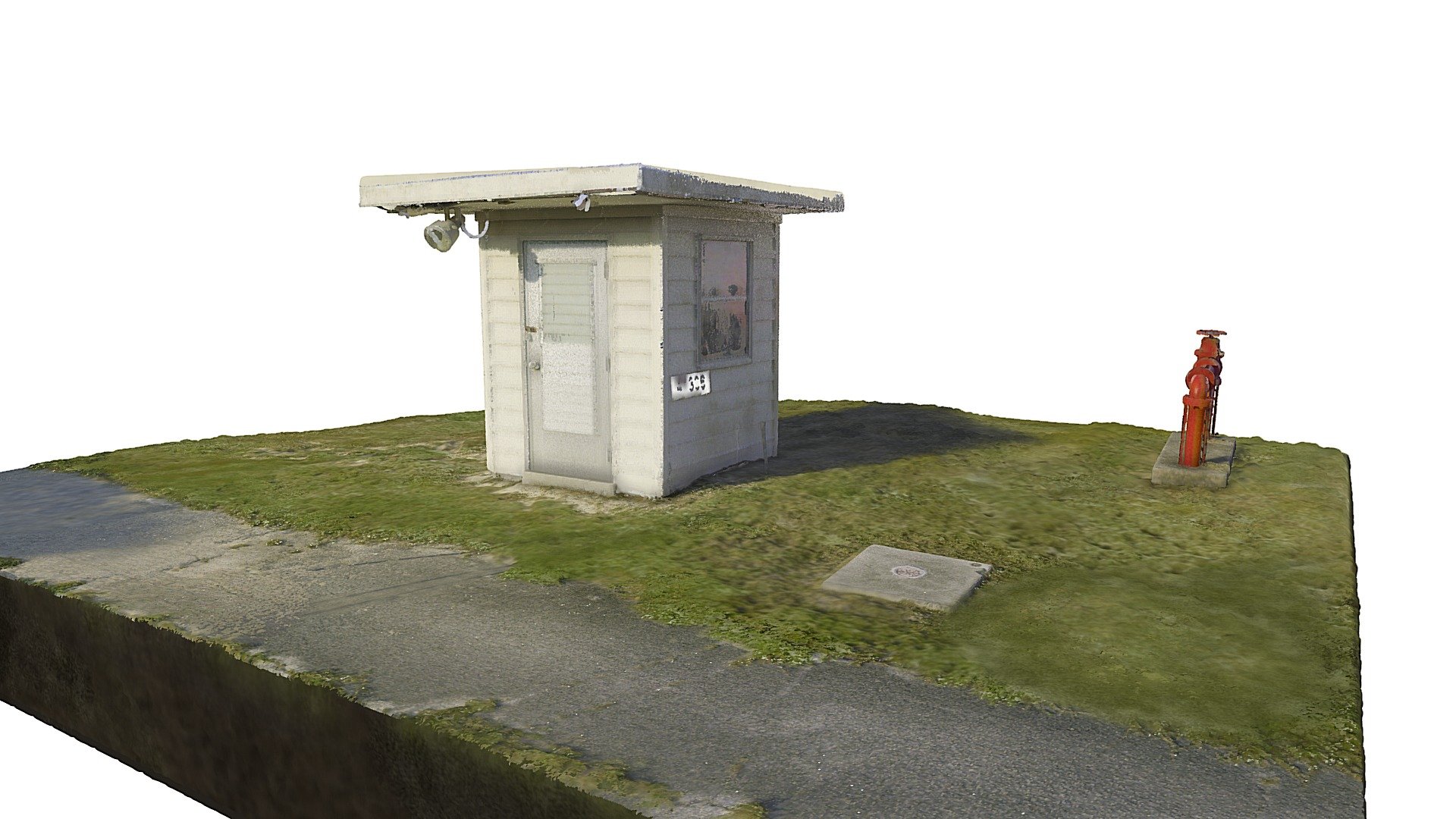 Sentry House - 3D model by University of South Florida Libraries (@USF ...