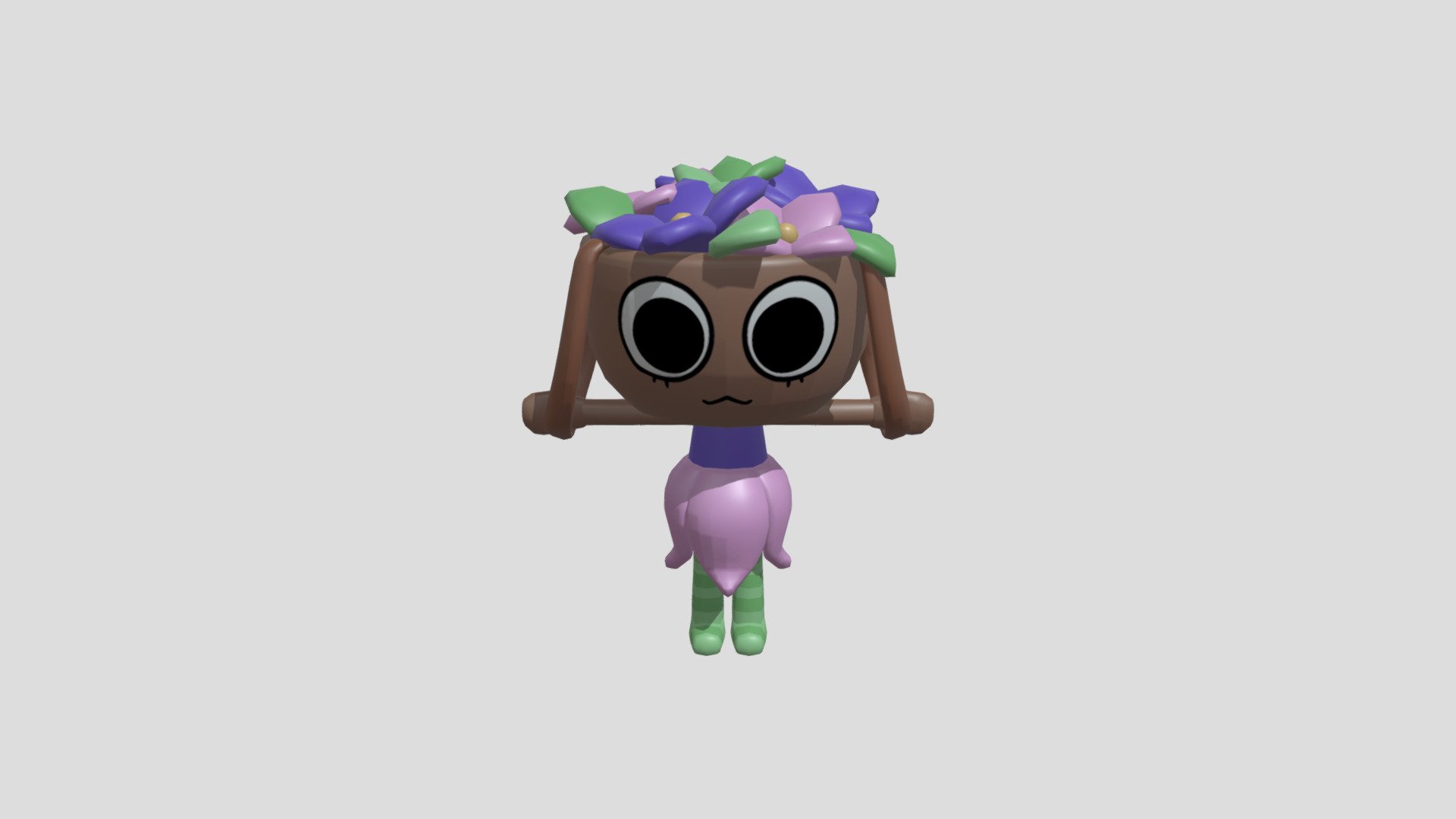 Bassie - Dandy's World (Official Rig) - Download Free 3D model by ...
