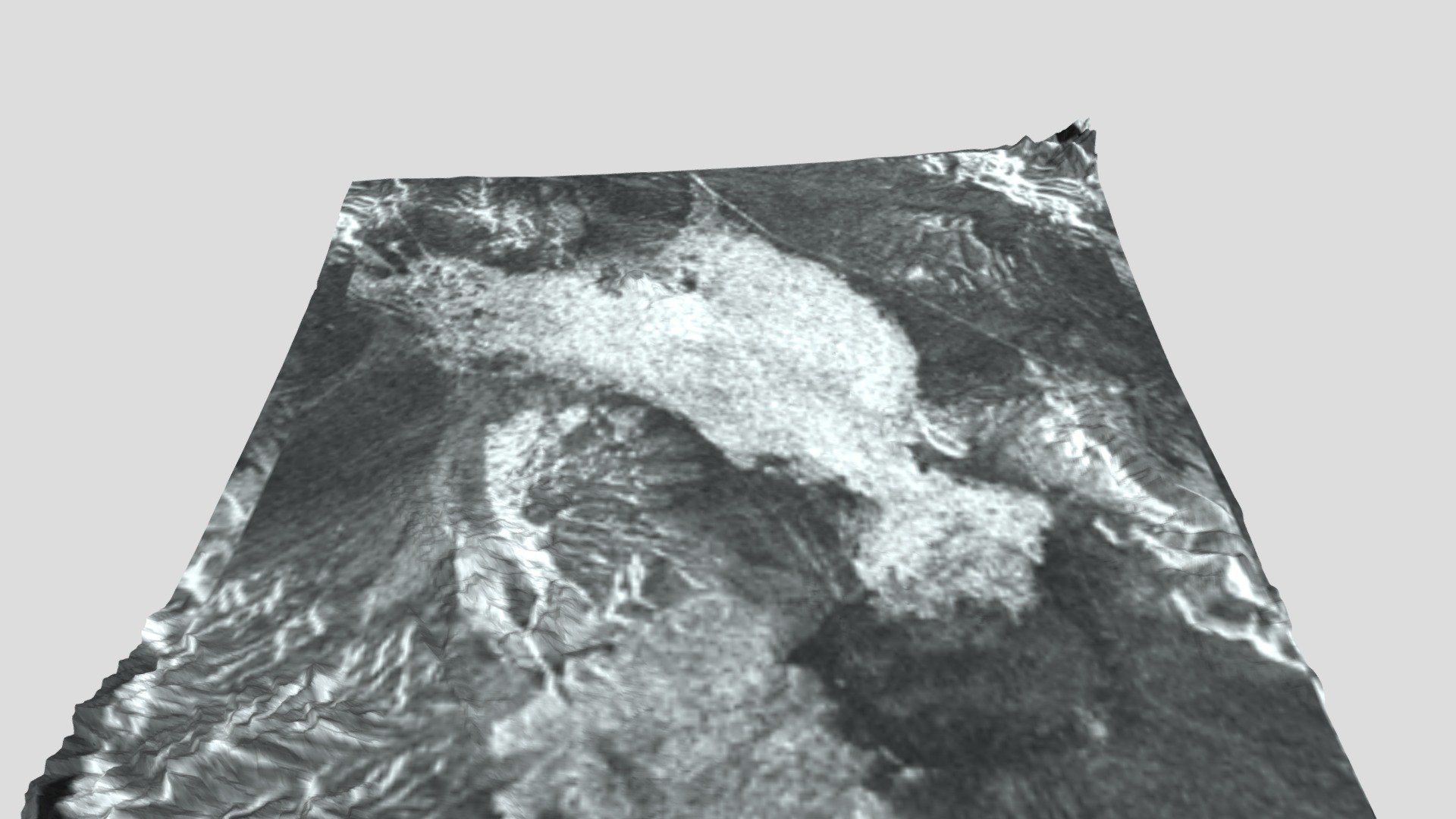 Pisgah Crater - Radar Image - Download Free 3D model by Jen Piatek ...