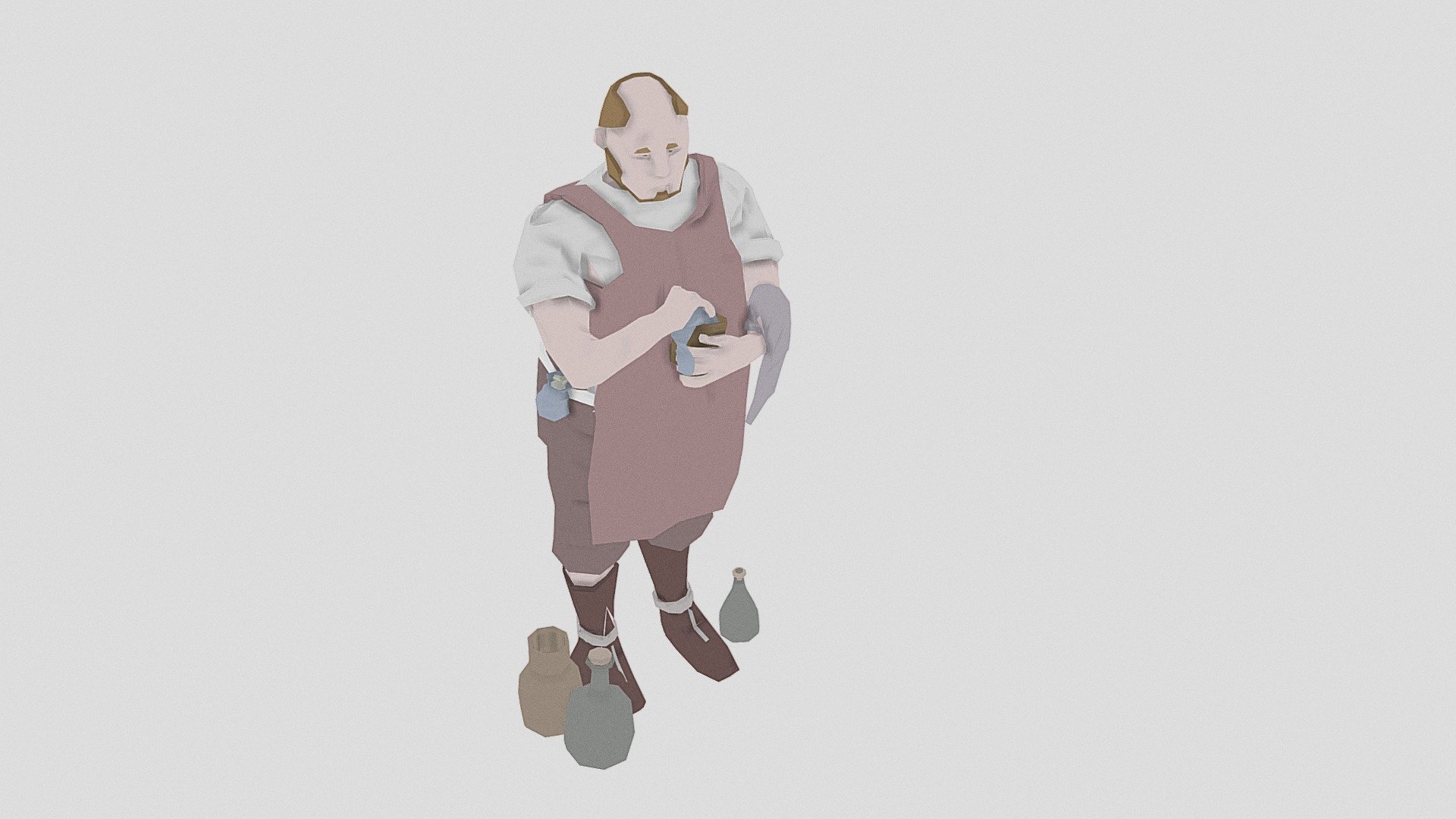 Daggerfall Innkeeper - Download Free 3D model by Anticipateants ...