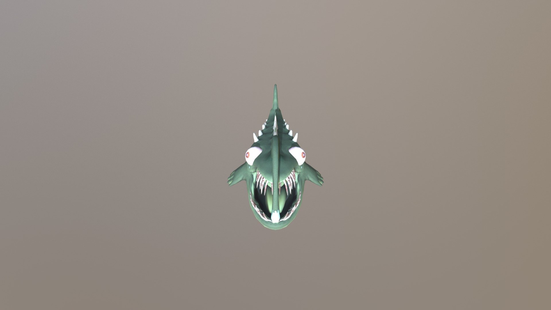 Angler Whale - 3D model by MarisaKMyers [8d67903] - Sketchfab