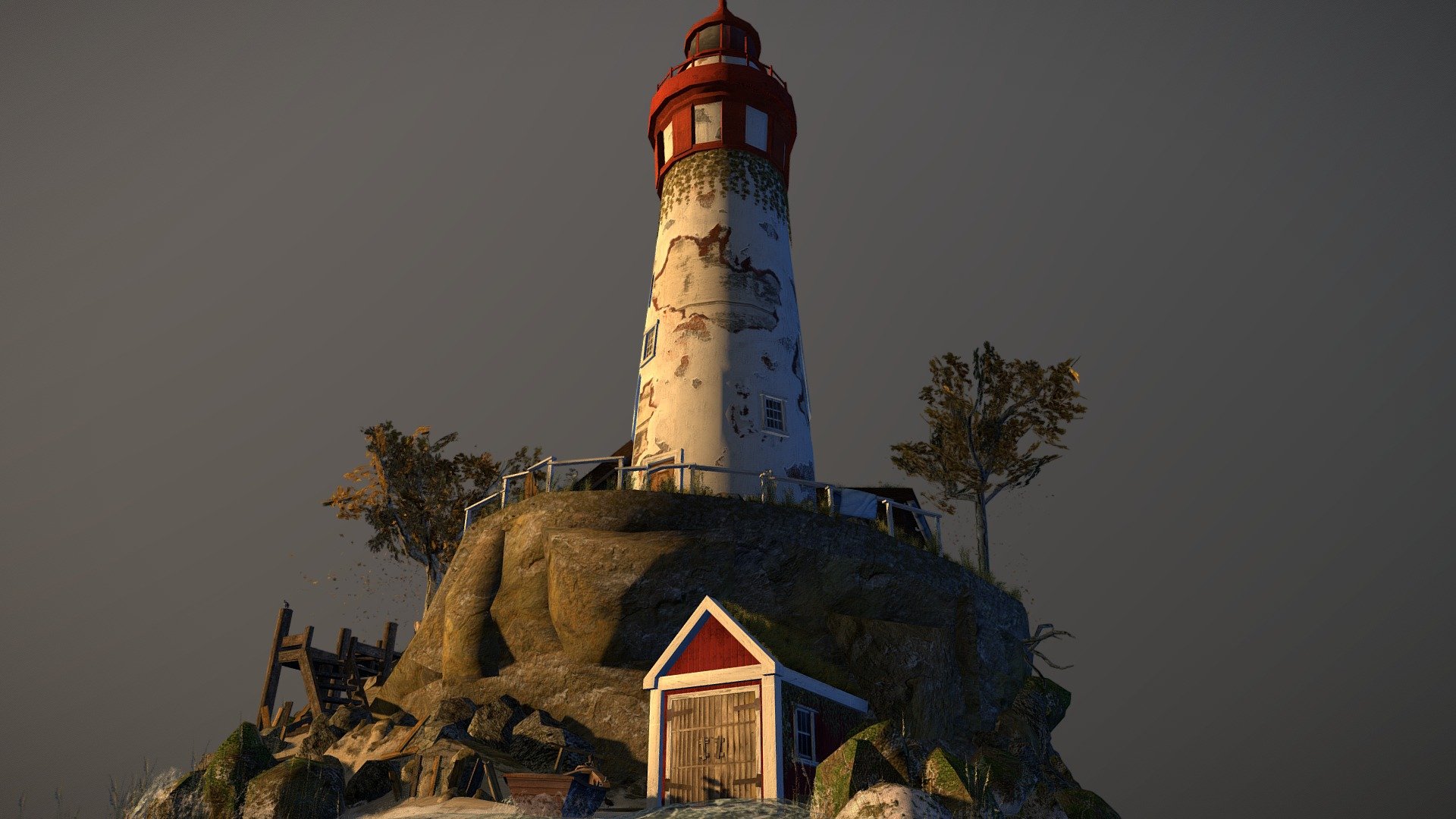 DAE Diorama - By The Ocean - 3D model by Wojciech Muszyński ...