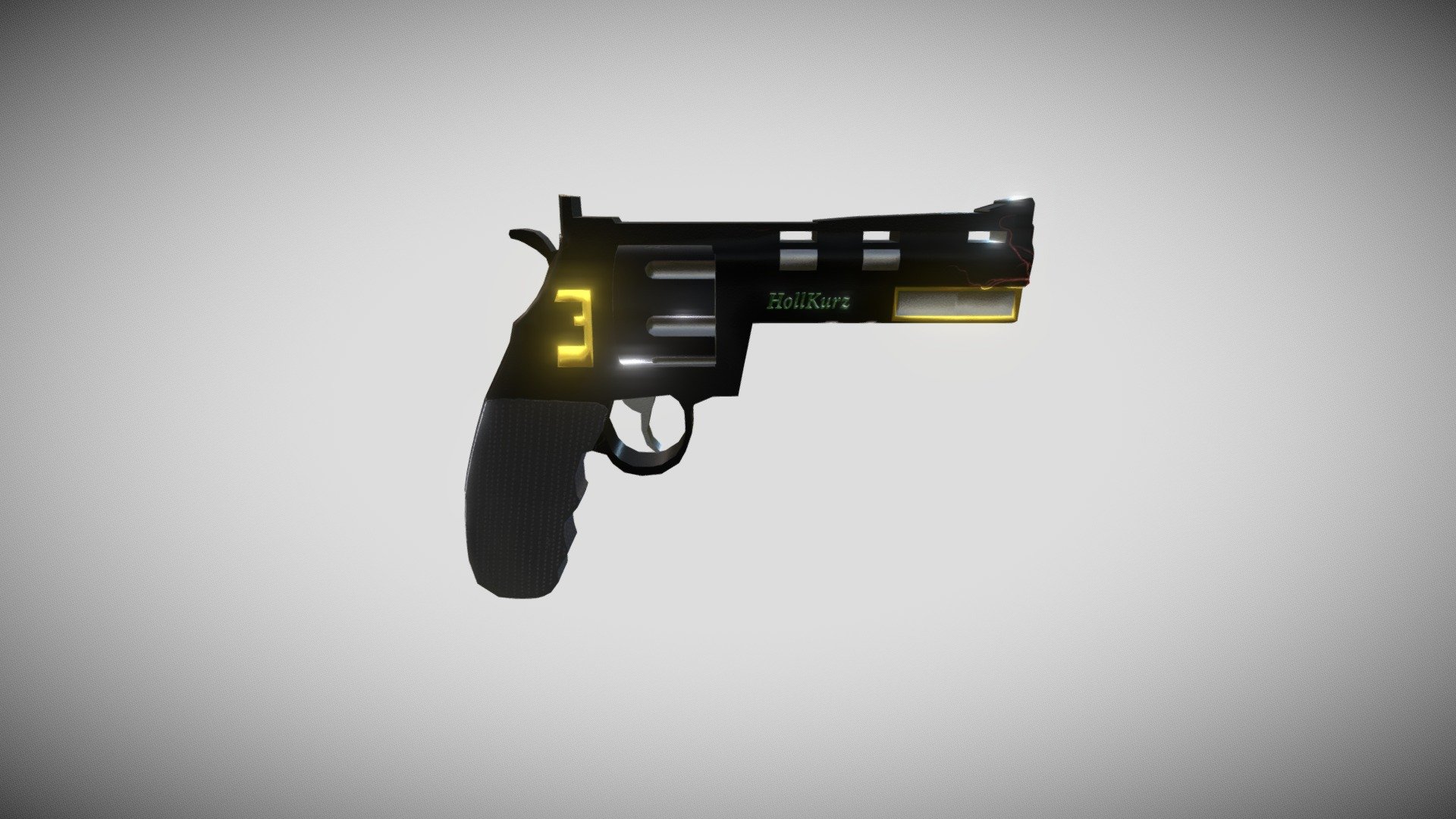 Primer revolver - Download Free 3D model by HollKurz [8d6b328] - Sketchfab