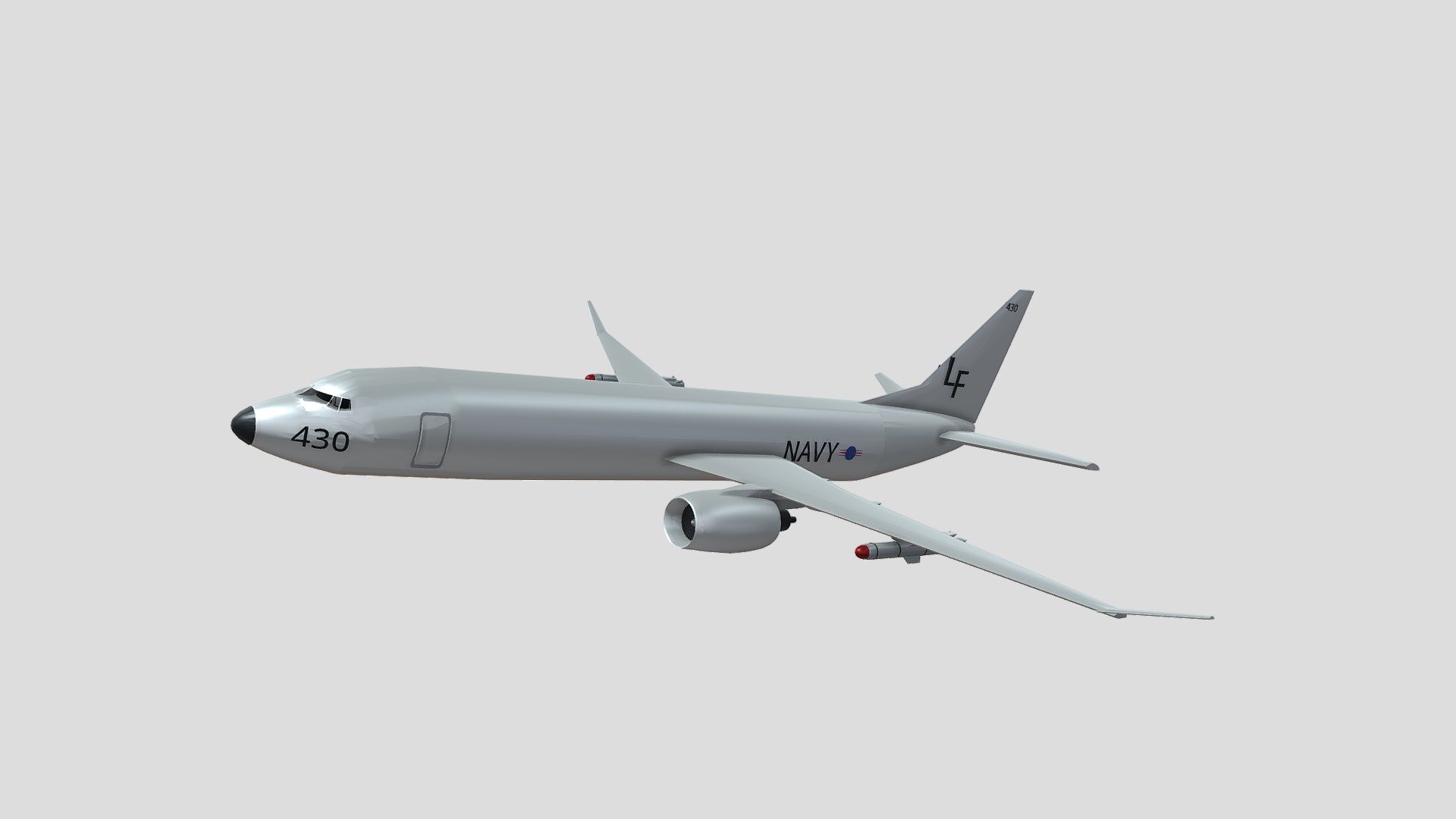 Boeing P-8 Poseidon - Download Free 3D model by Spark_Customs [8d6b86e ...