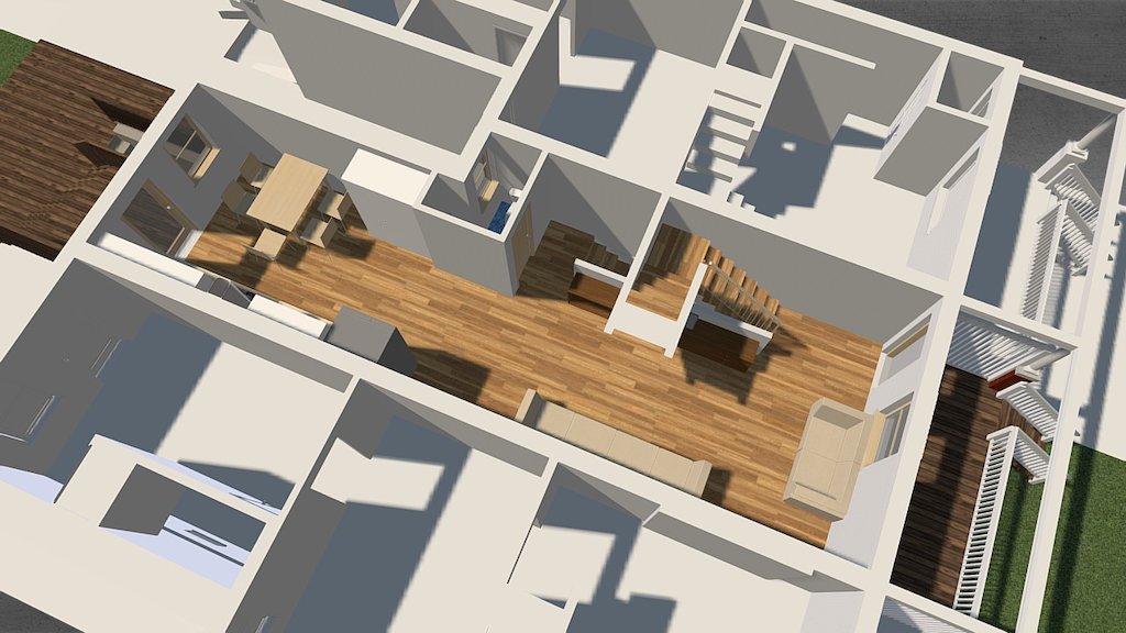 09-96 Ground Floor Opt1-1 12092016 - 3D model by Cadaxx Design (@cadaxx ...