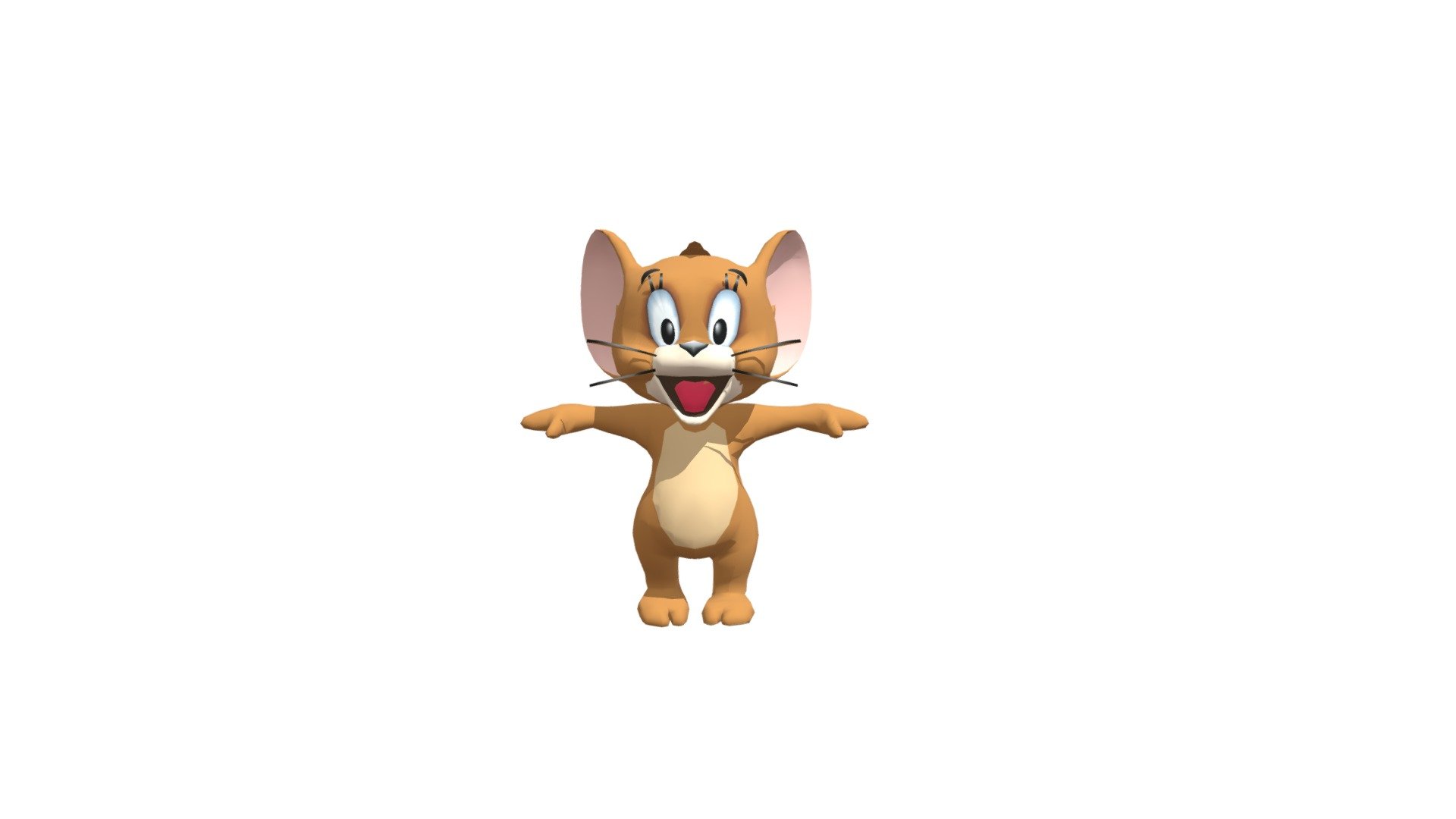 Jerry The Mouse - Download Free 3D model by gaddiellartey2010 [8d6d7a8 ...